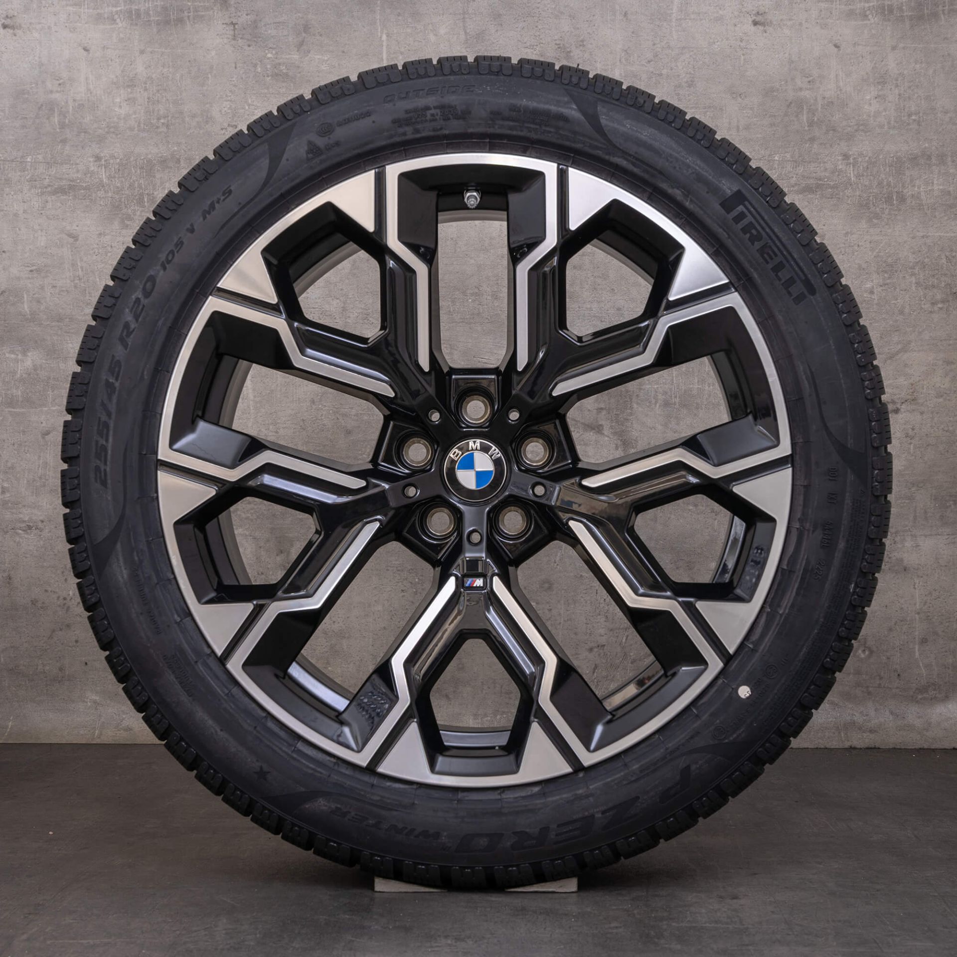OEM BMW 7 Series i7 X3 Rims 20 inch G70 G45 Styling 1036 M snow tire ...