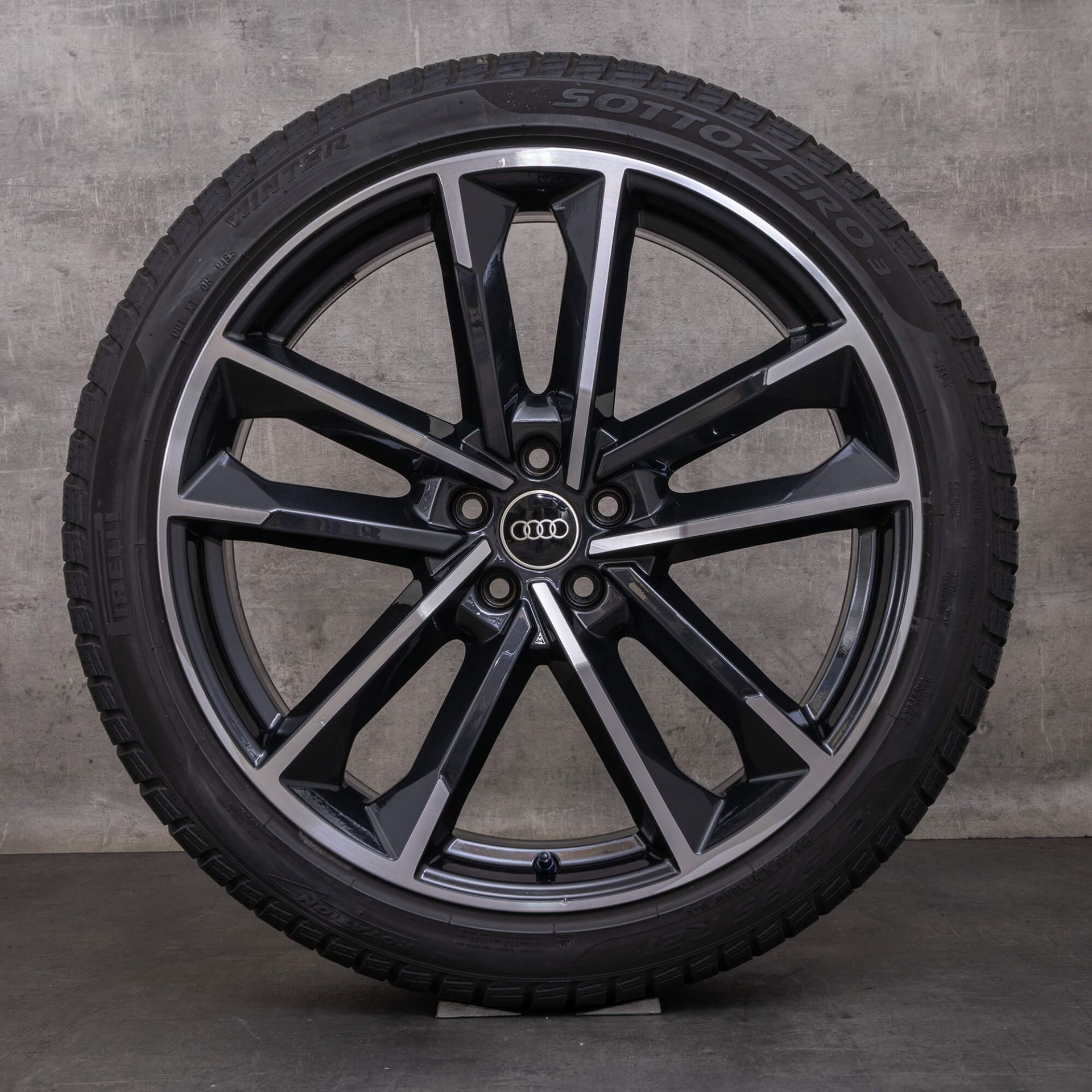 OEM Audi A7 S7 RS7 snow tire packages 21 inch 4G C7 rims 4G8601025AS ...