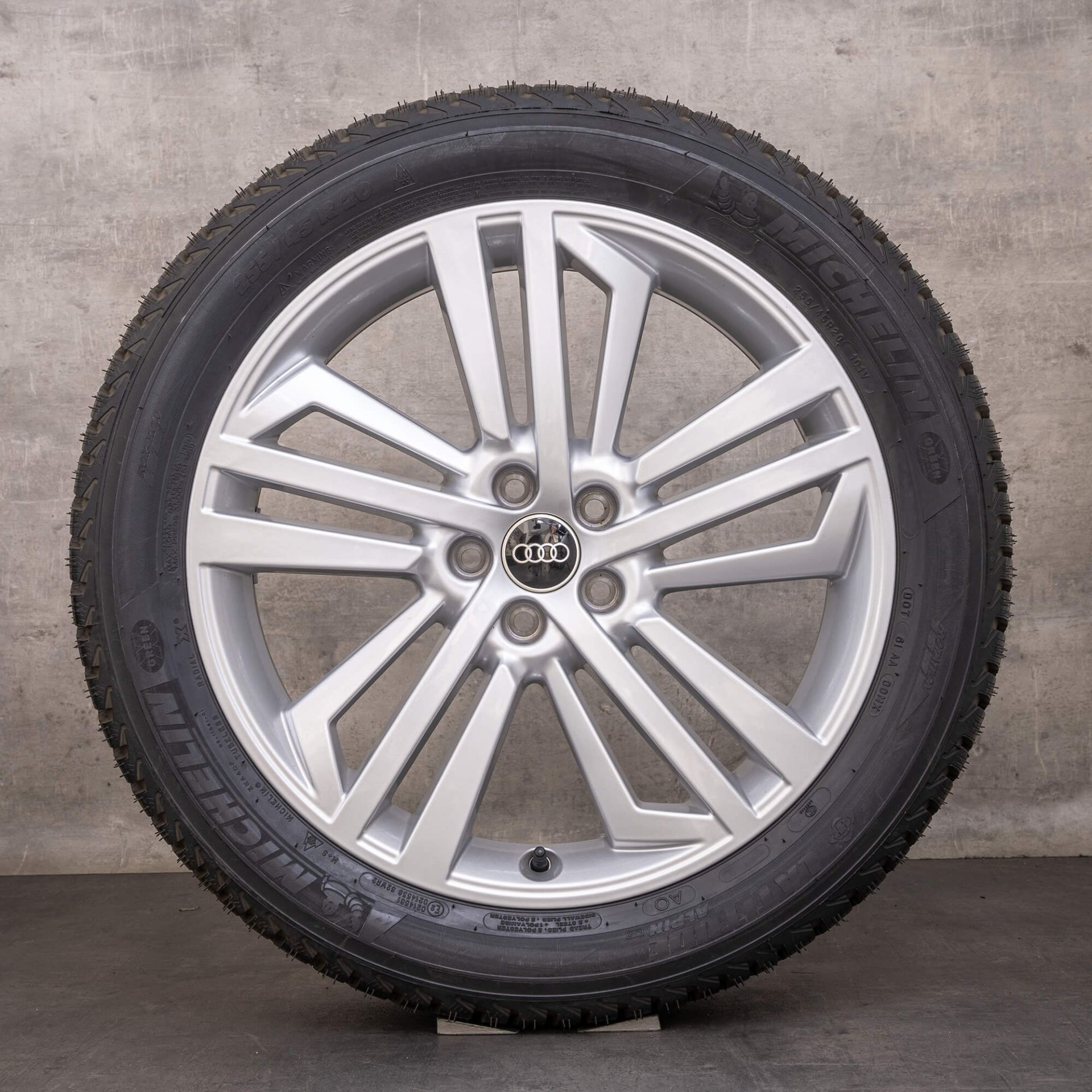 Originele Audi Q5 SQ5 winterwielen 20 inch FY velgen 80A601025L zilver ...