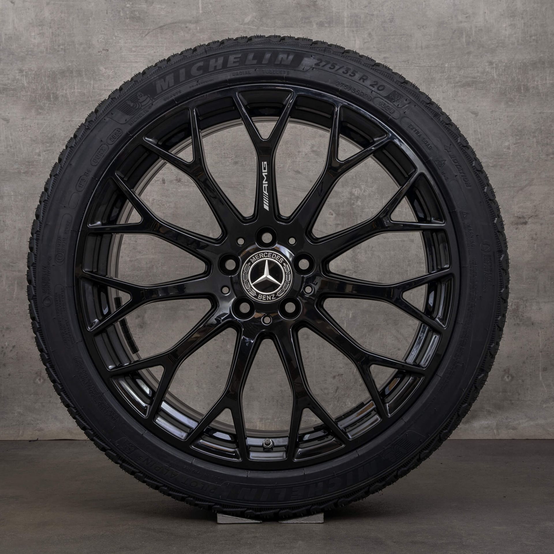OEM Mercedes Benz C-Class C63 & S AMG snow tire packages 20 inch W206 ...