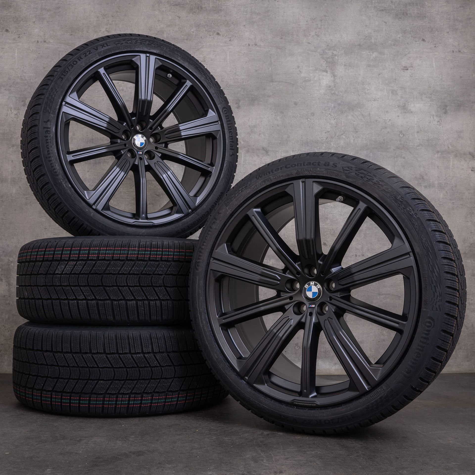 OEM BMW X5 X6 snow tire packages 22 inch G05 G06 Rims Styling 749 M ...