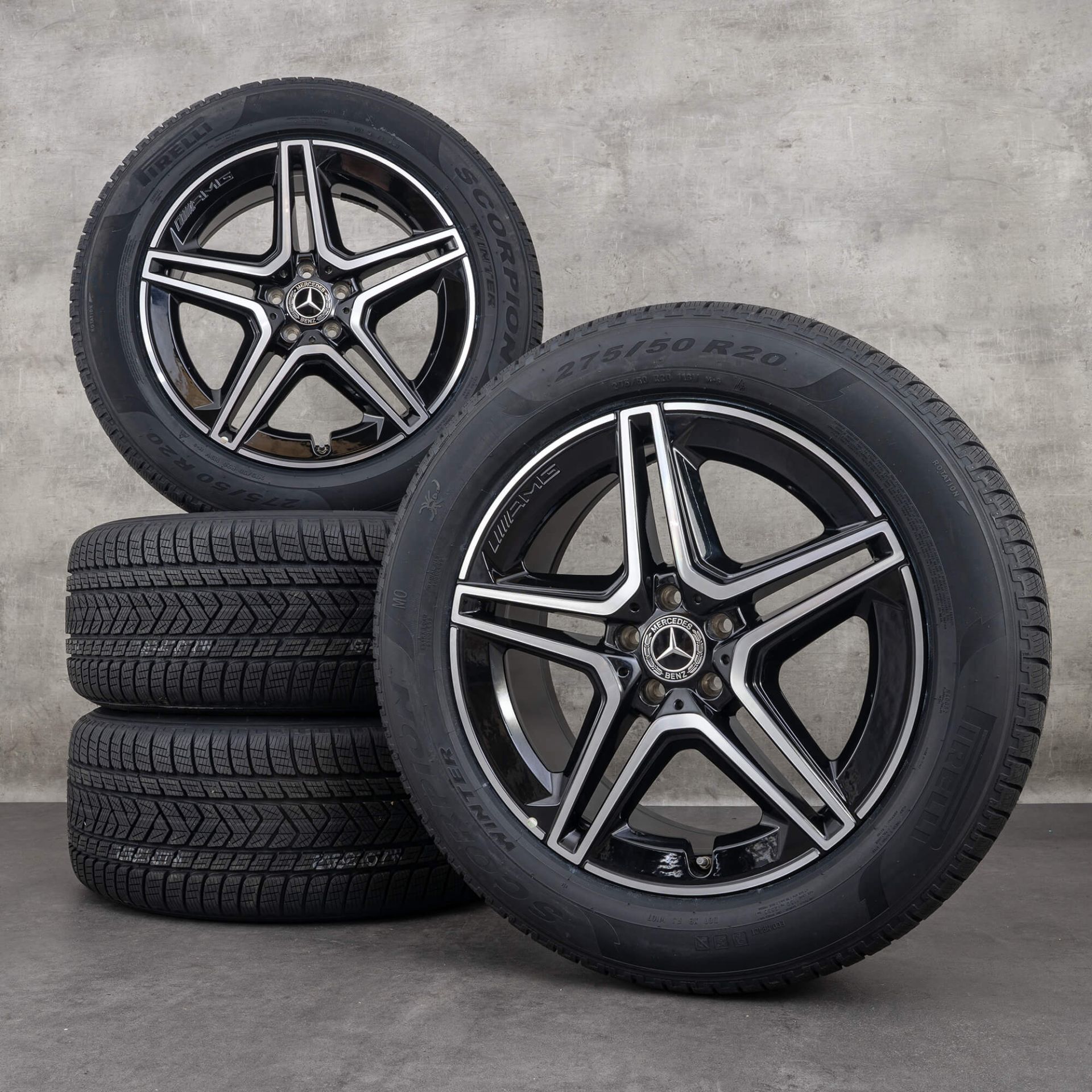 Mercedes Benz 20 inch rims GLE V167 W167 winter wheels A1674013200 ...