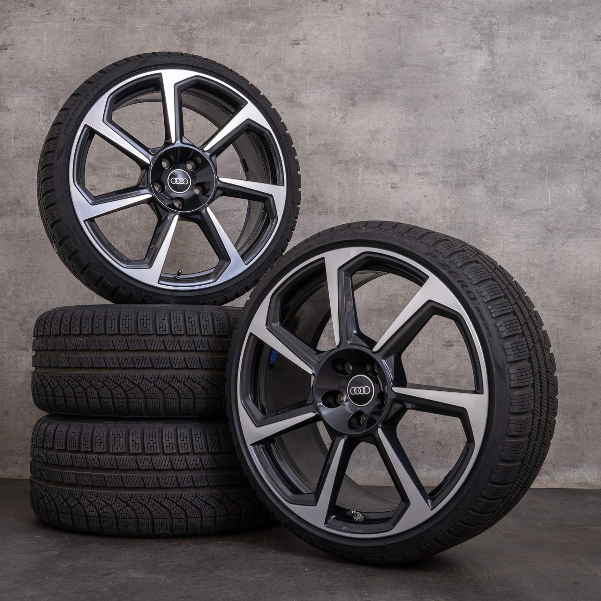 OEM Audi TT TTS TTRS snow tire packages 20 inch 8S rims 8S0601025CD ...
