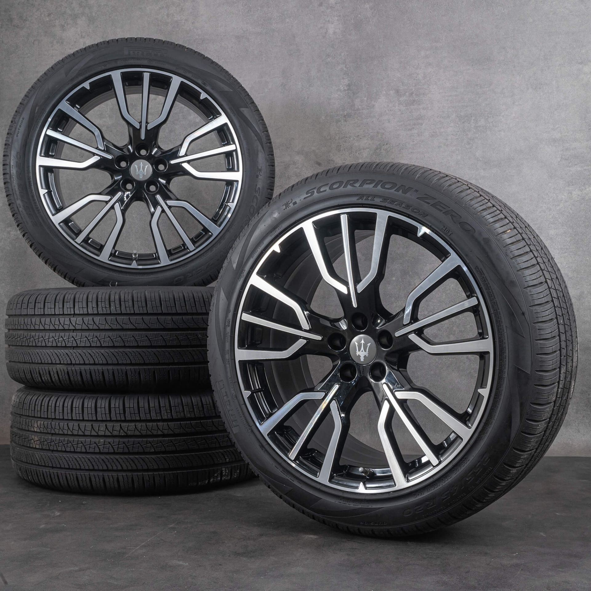 oem Maserati Grecale winter tire packages 20 inch M182 rims 670171180 black