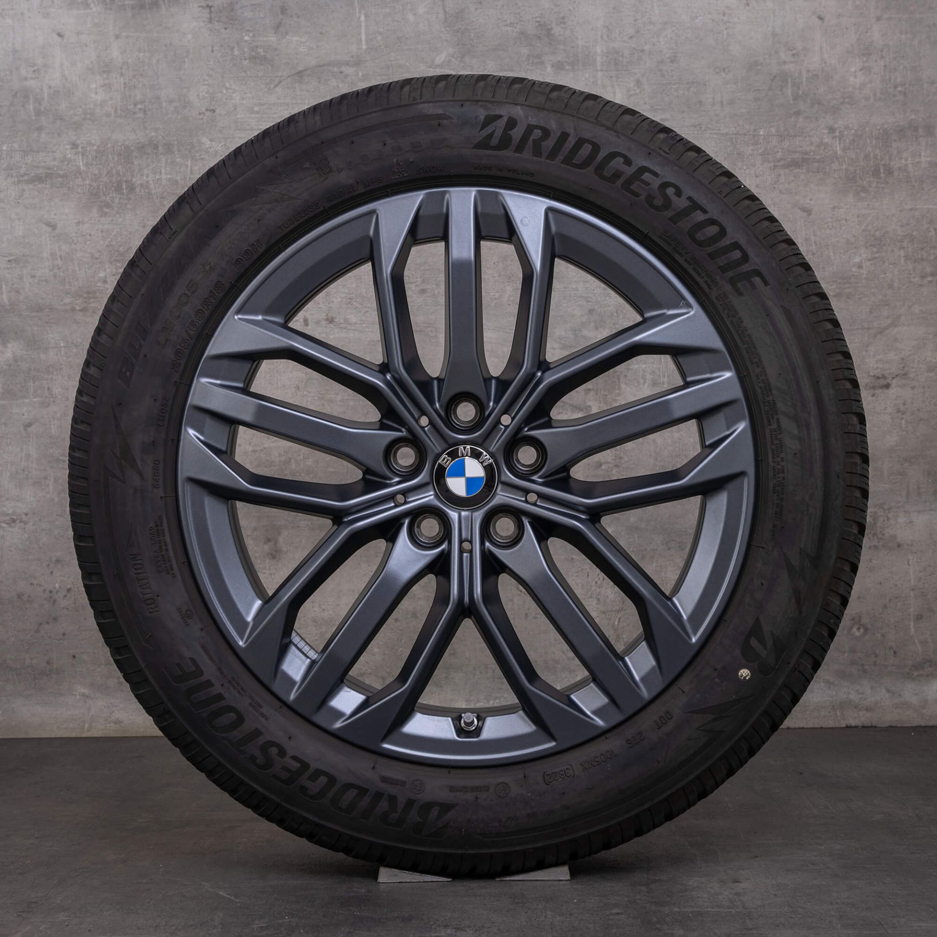 OEM BMW X1 iX1 X2 iX2 snow tire packages 18 inch U10 U11 Rims Styling ...