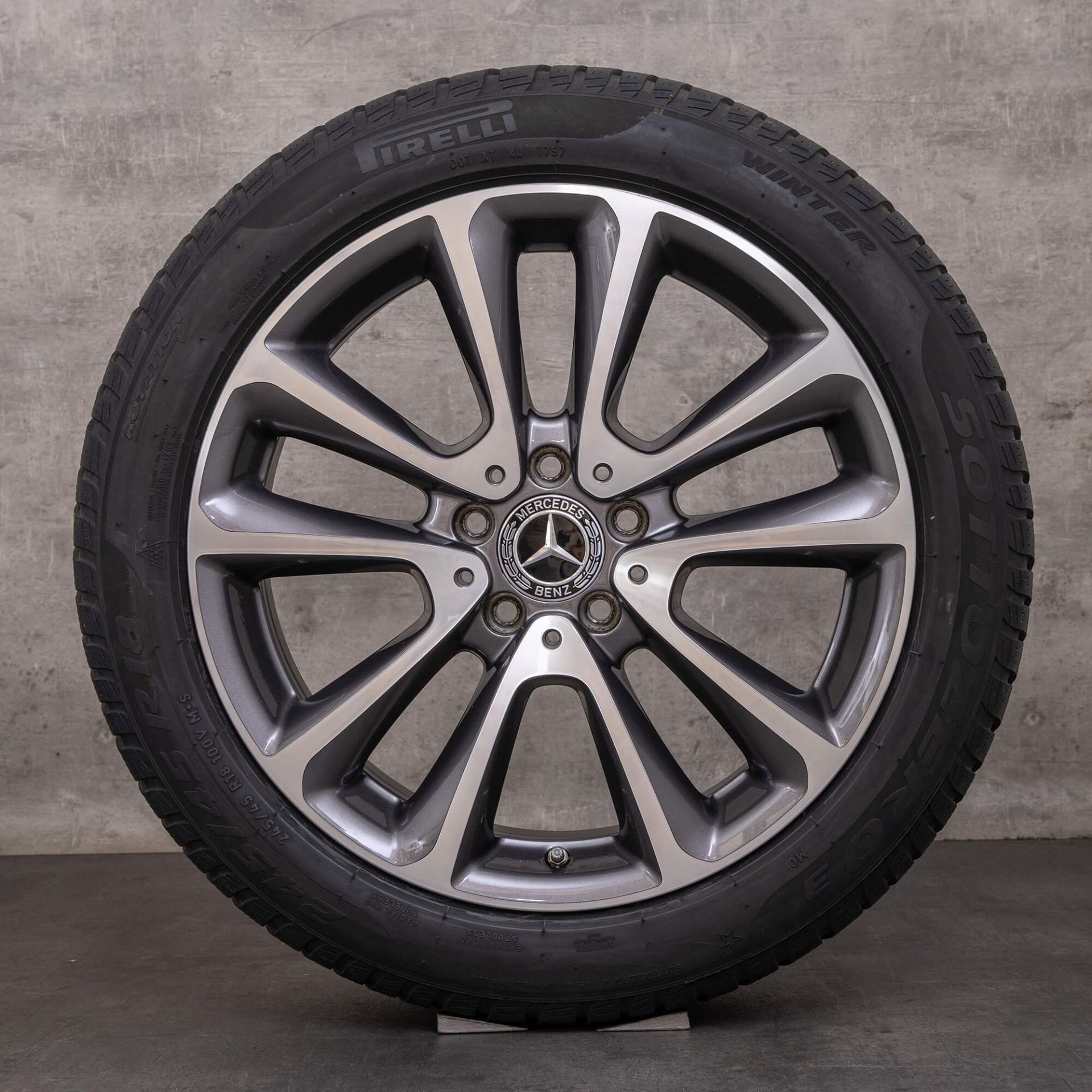OEM Mercedes Benz E-Class snow tire packages 18 inch W213 S213 C238 ...