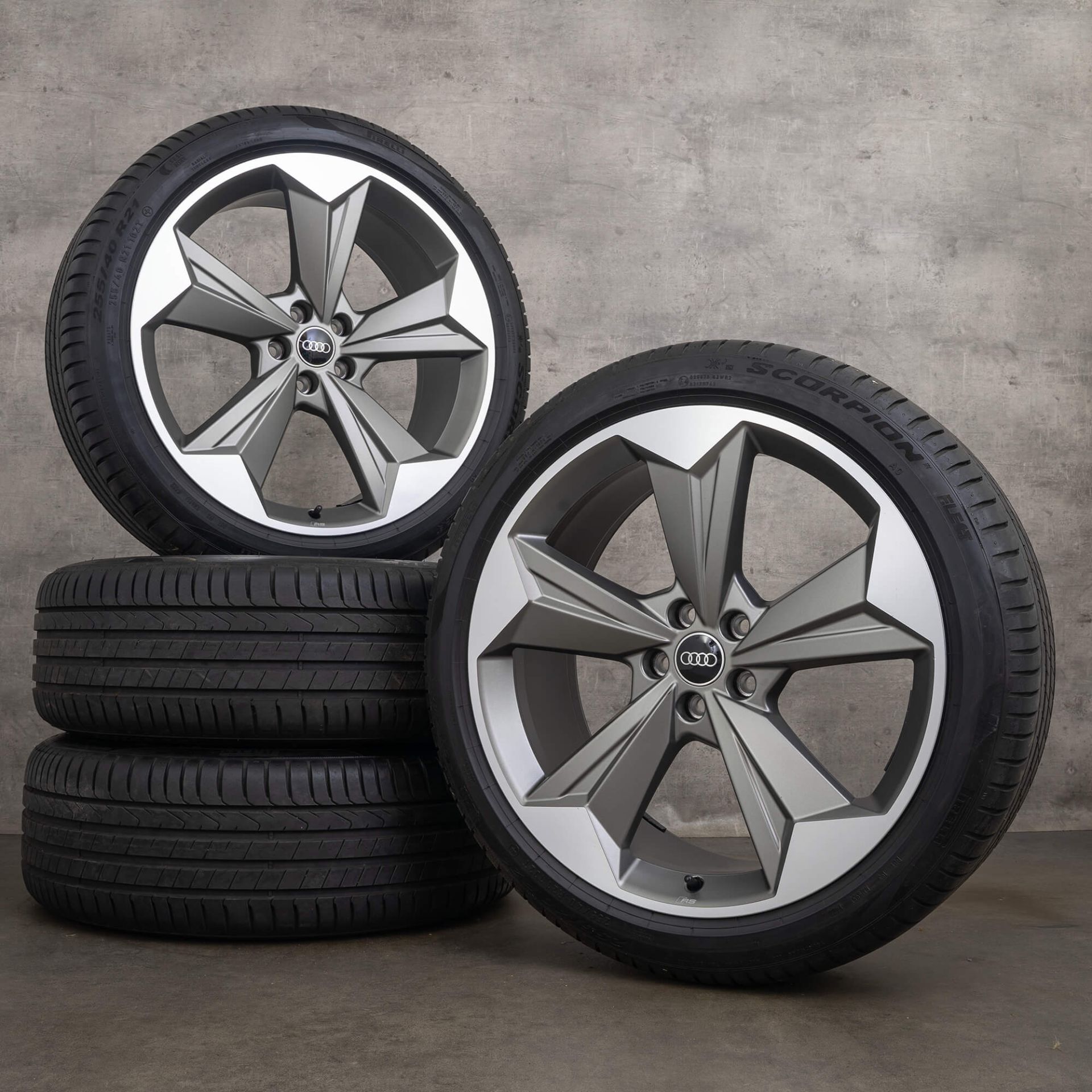OEM Audi Q4 & Sportback SUV 21 inch rims winter tires 89A601025 ...