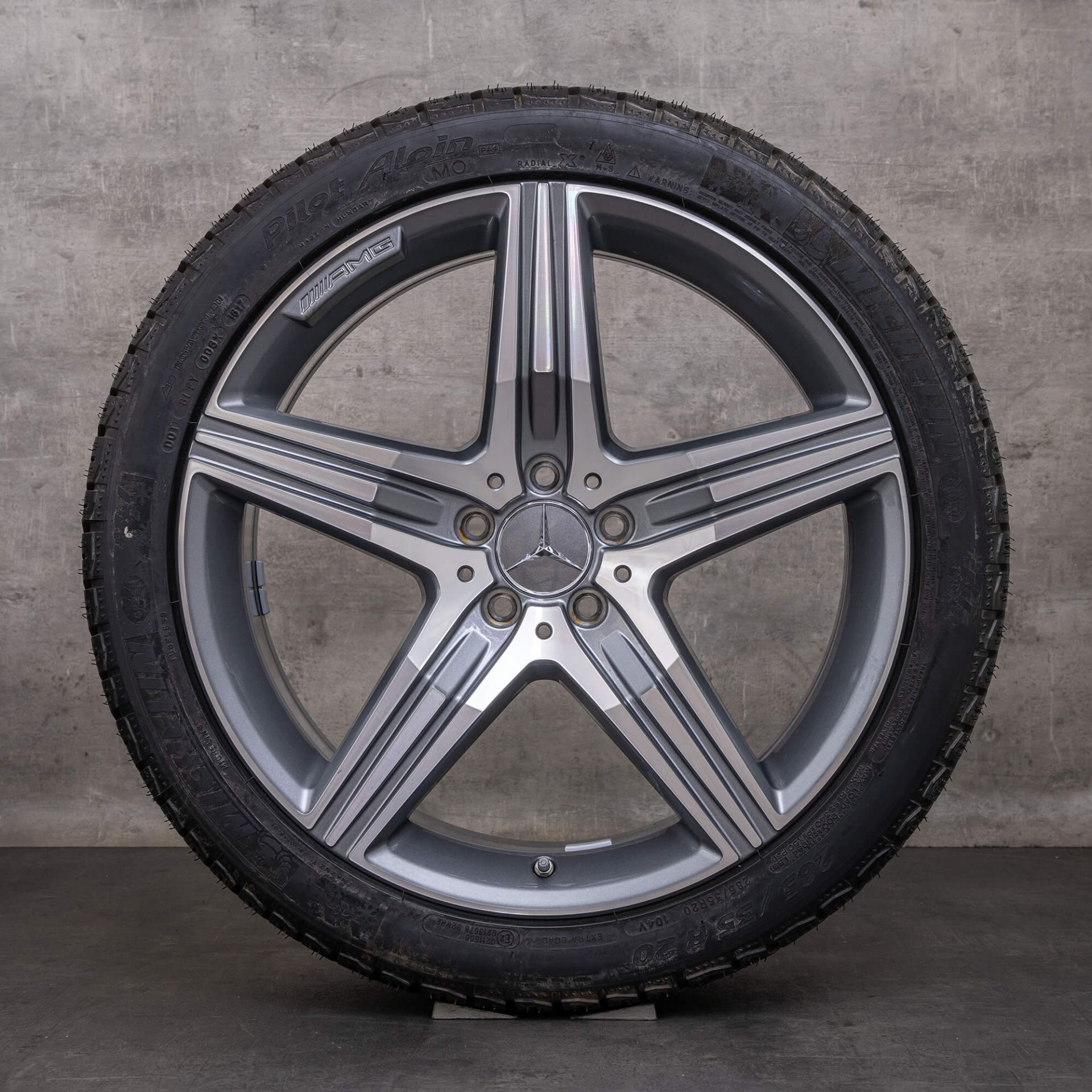 OEM Mercedes Benz S-Class S63 S65 AMG snow tire packages 20 inch W222 C217 A217 Rims A2224011200 ...