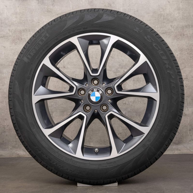 BMW X5 E70 F15 summer wheels tires 19 inch rims styling 449 6853955