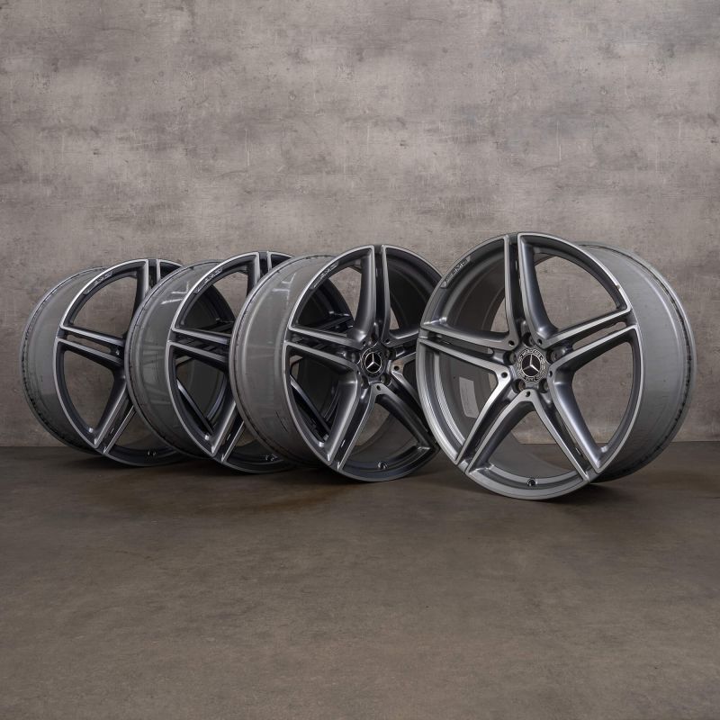 Cerchi originali AMG Mercedes Benz Classe S S63 21 pollici W223 E ...