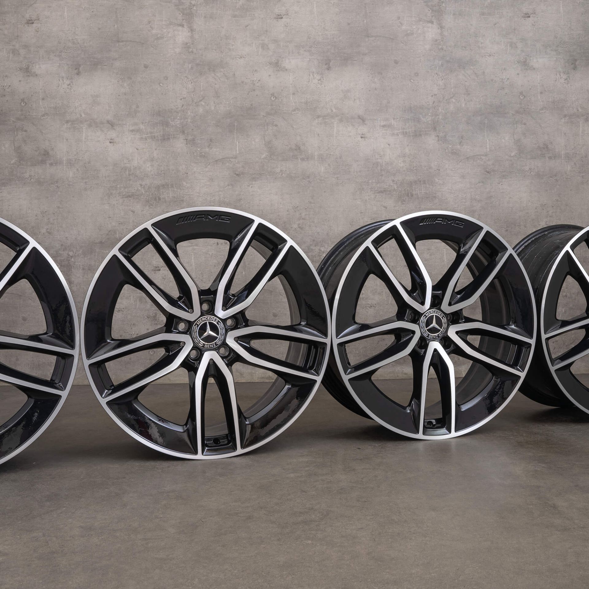 Original AMG Mercedes Benz E Class E43 E53 W213 W238 20 inch rims aluminum