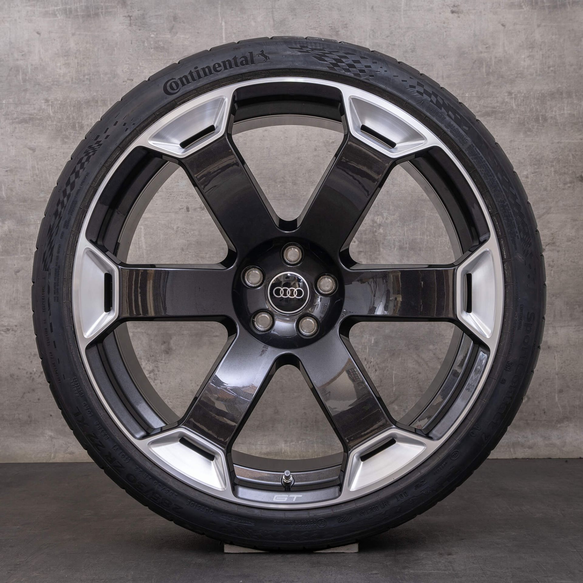 Originele Audi RS6 RS7 GT velgen 22 inch 4K C8 zomerwielen retro ...