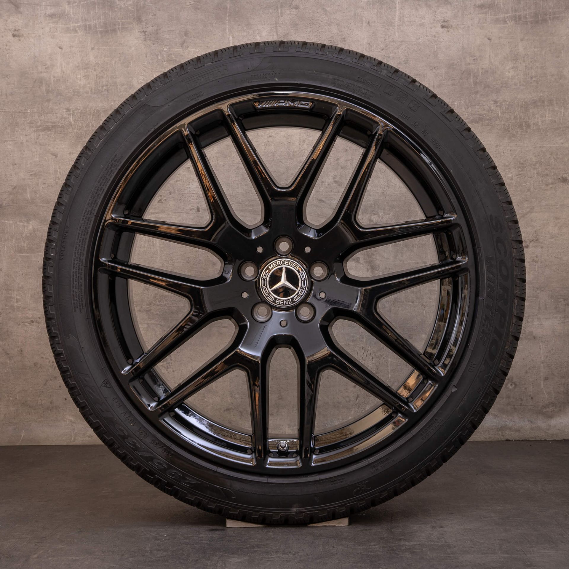 Original Mercedes Benz GLS 63 AMG Winterräder 21 Zoll W166 X166 Felgen ...