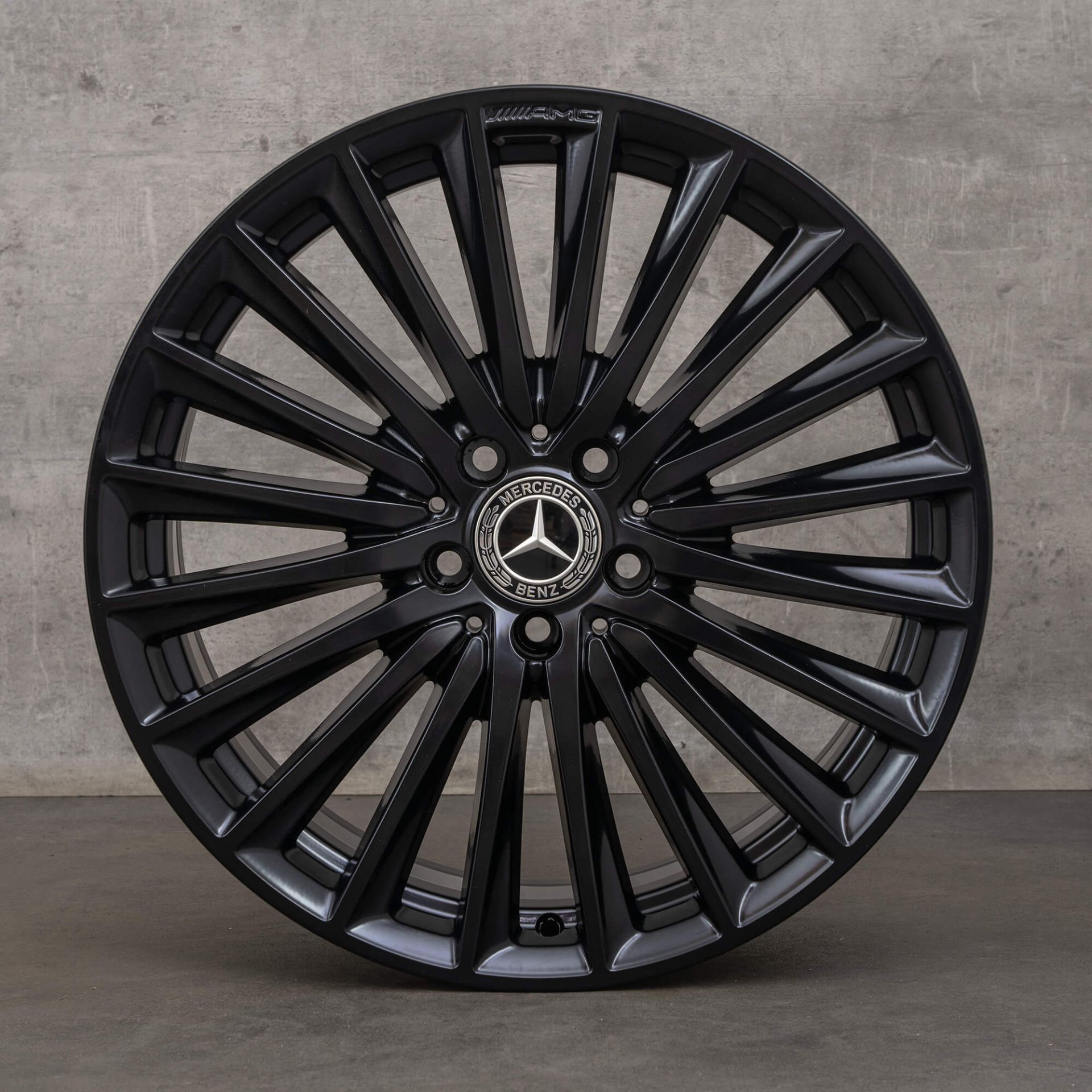 AMG Mercedes Benz C-Class W206 S206 19 inch rims painted black NEW