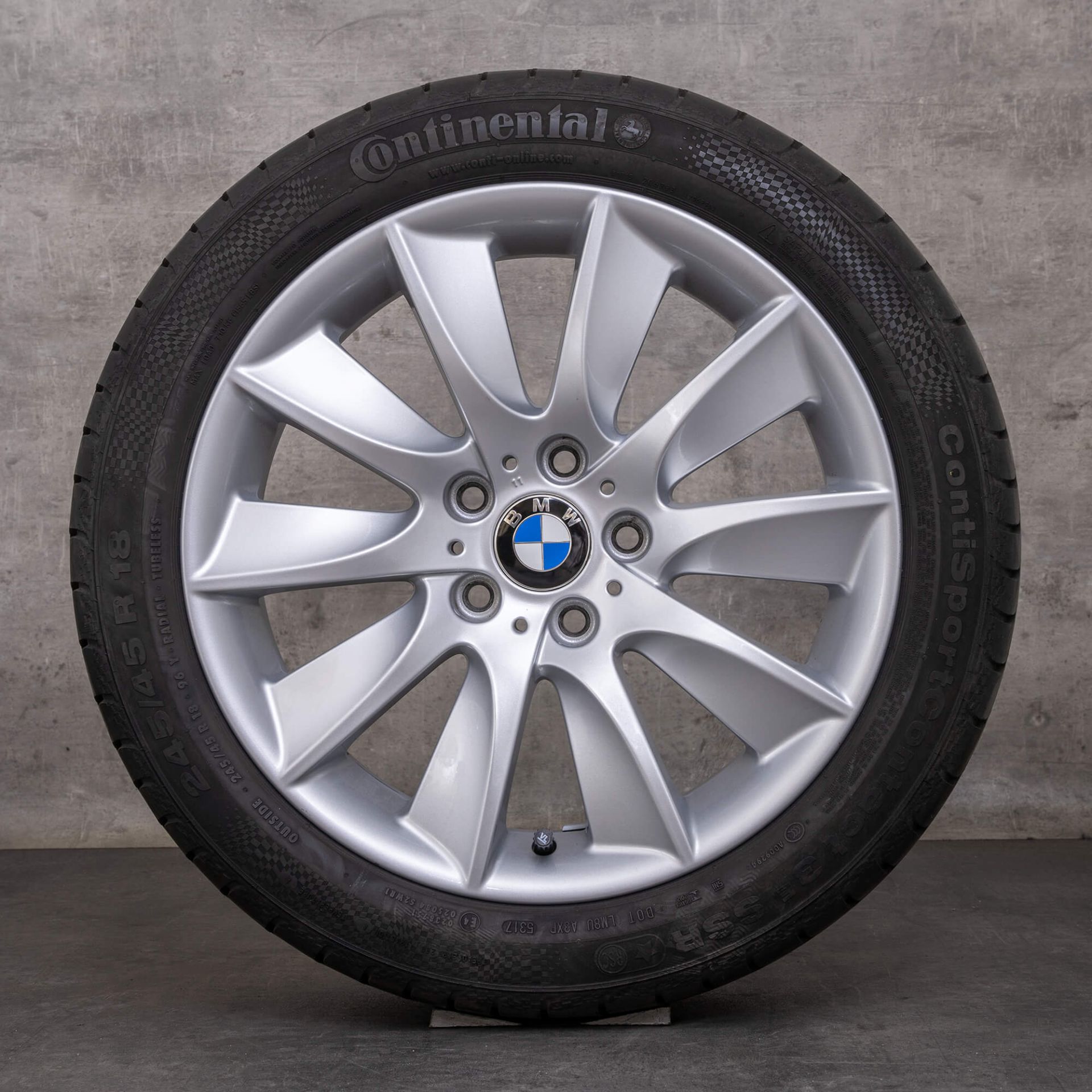 Original BMW 5er 6er Winterräder 18 Zoll F10 F11 F06 F12 F13 Gran Coupe Felgen Styling 329 ...