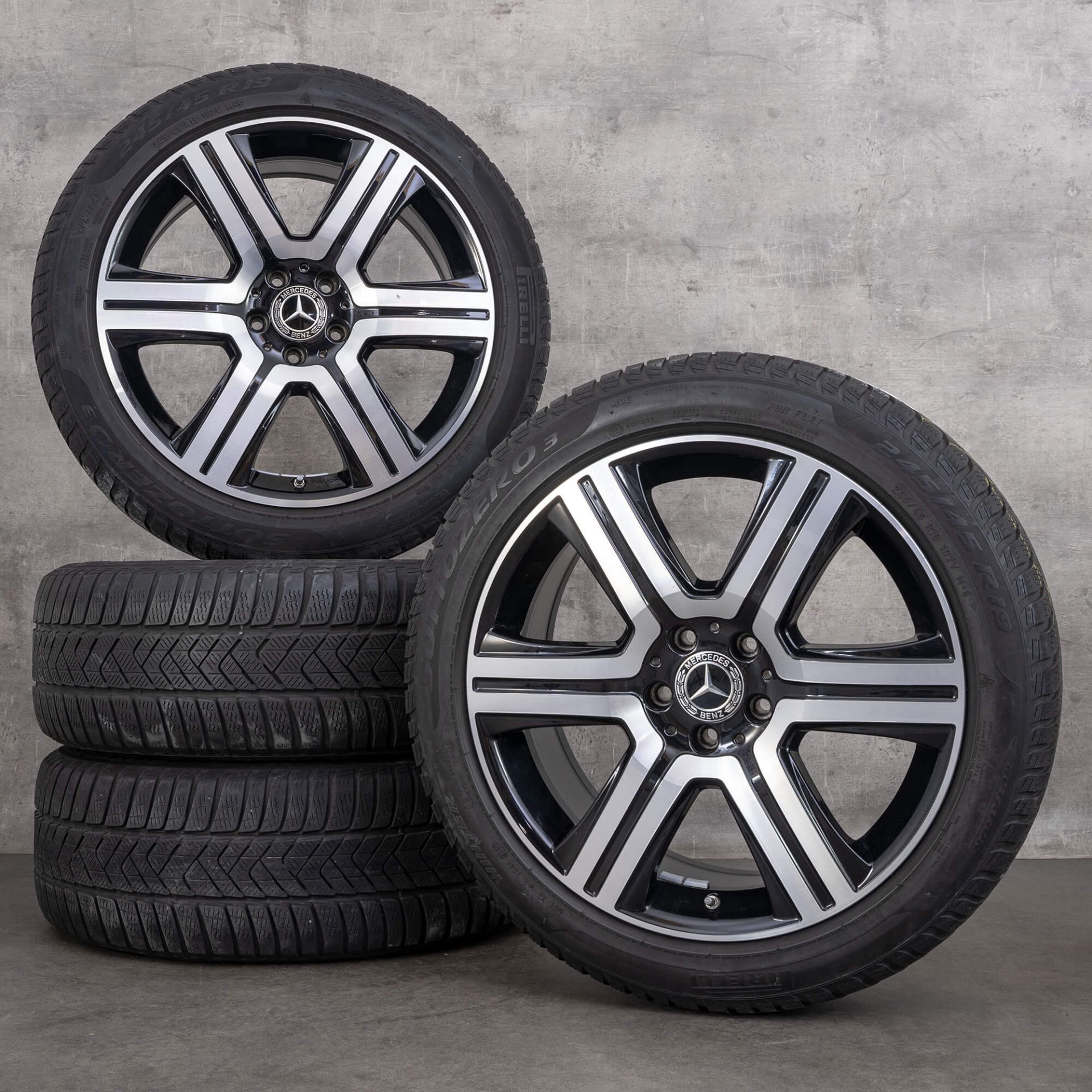 OEM Mercedes Benz E-Class All Terrain winter wheels 19 inch X213 rims ...