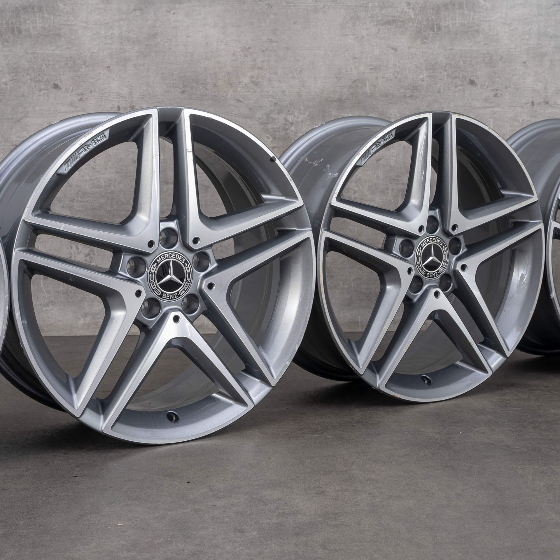 Mercedes Benz 18 inch rims A-Class W176 A45 AMG CLA45 & 250 Sport C117