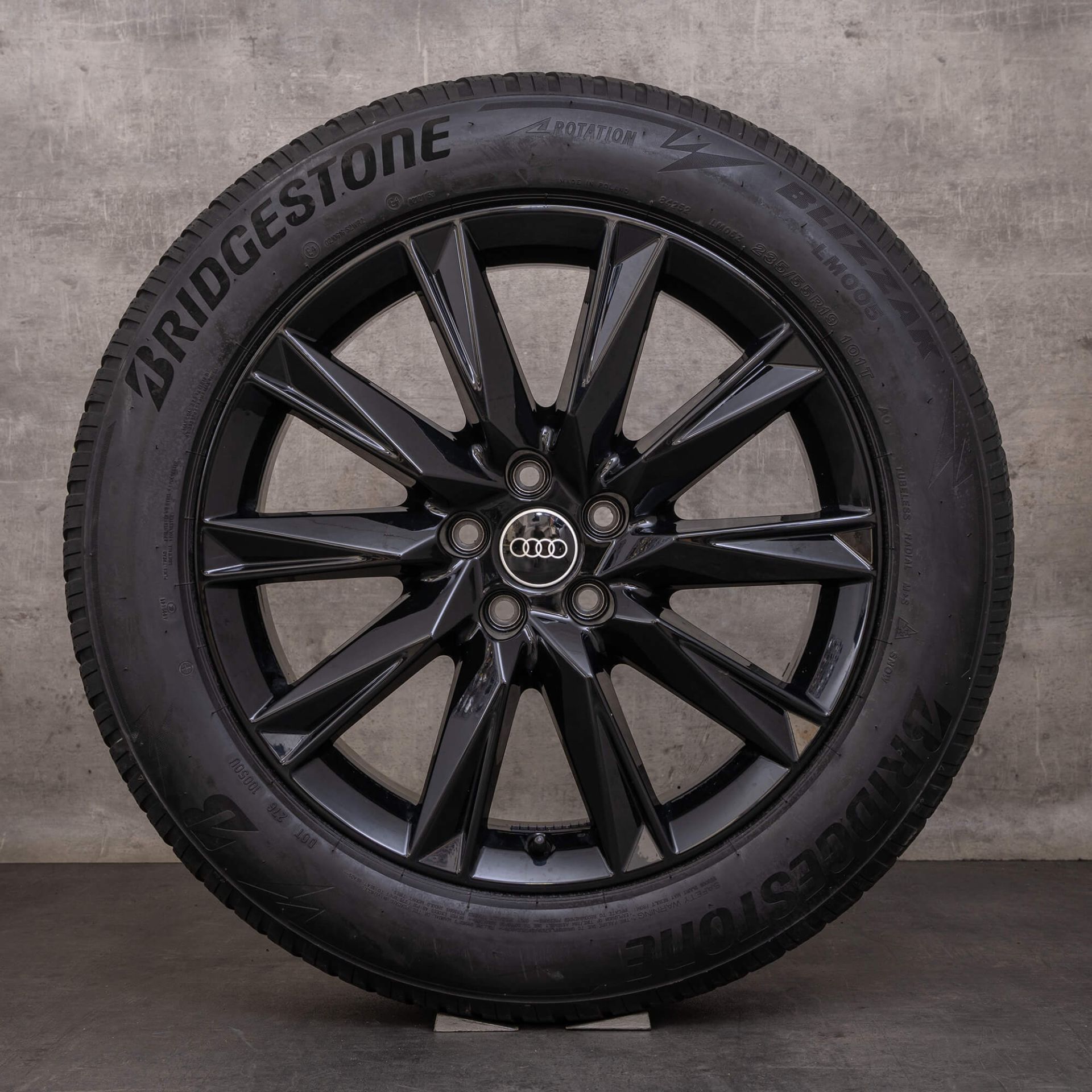 OEM Audi e-tron Q4 & Sportback snow tire packages 19 inch FZ rims ...