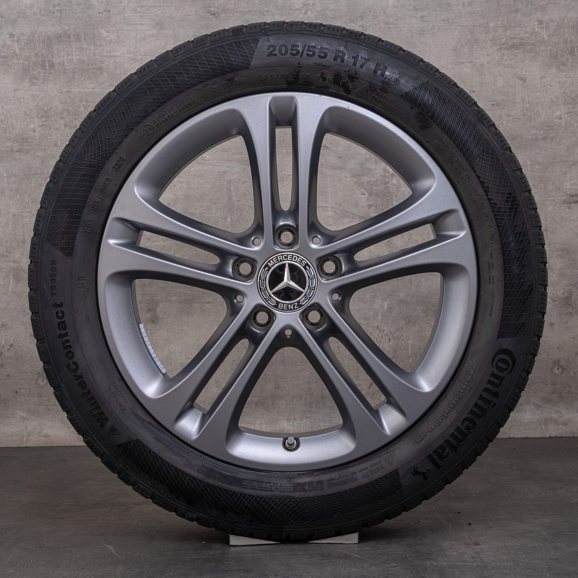 OEM Mercedes-Benz A B Class CLA snow tire packages 17 inch W177 W118 ...