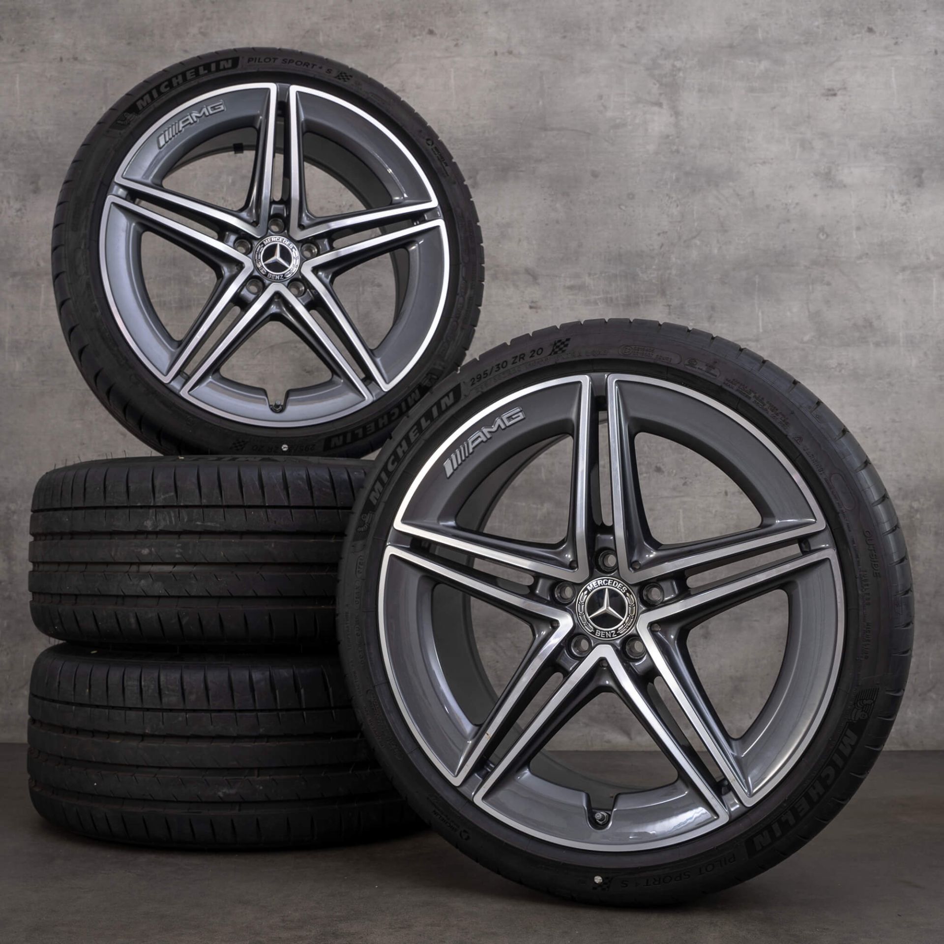 AMG Mercedes E-Class E63 & S W213 S213 rims 20 inch summer tires wheels