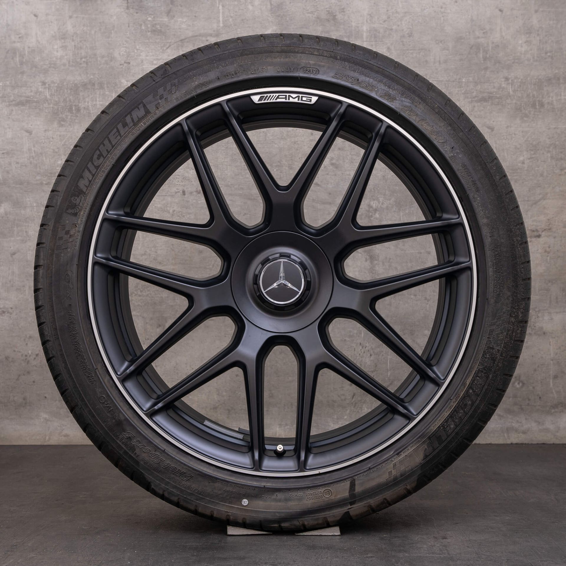 Original Mercedes Benz S-Klasse S63 S65 AMG Felgen 20 Zoll W222 C217 ...
