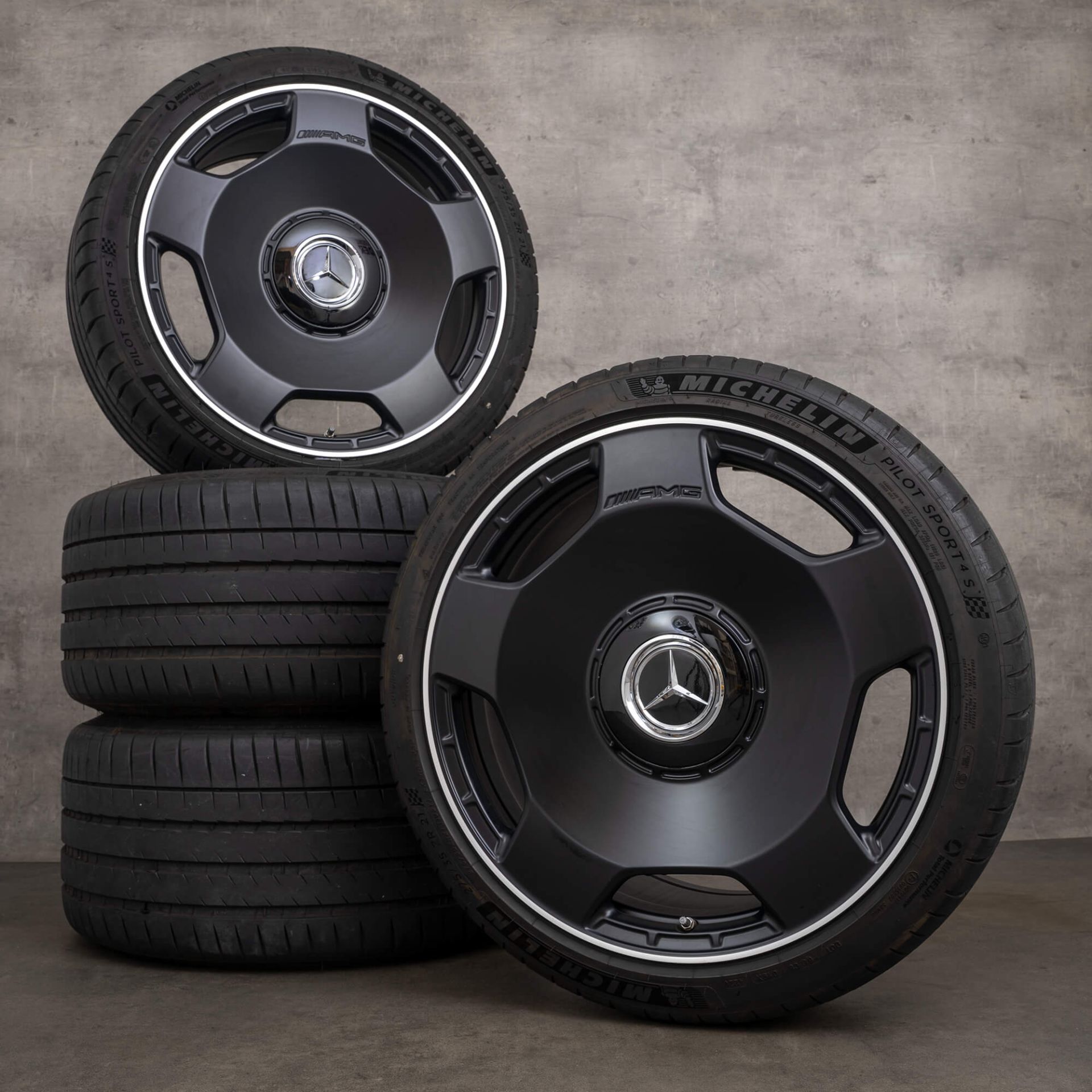 AMG 21 Mercedes Benz GT 43 53 63 S X290 summer wheels tires inch rims