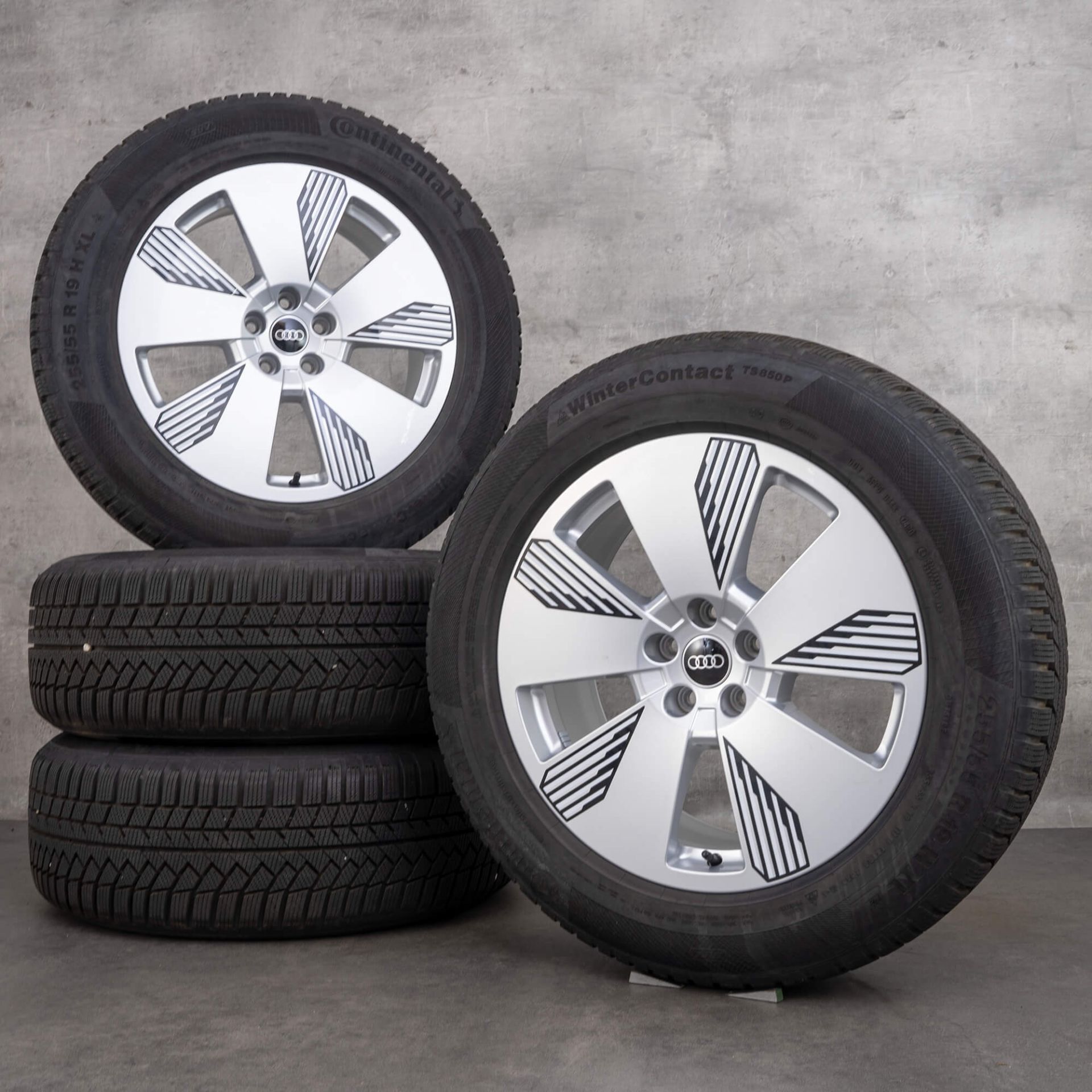 Audi 19 inch rims Q8 e-tron 4KE GE Aero Design OEM winter wheels 4KE601025L