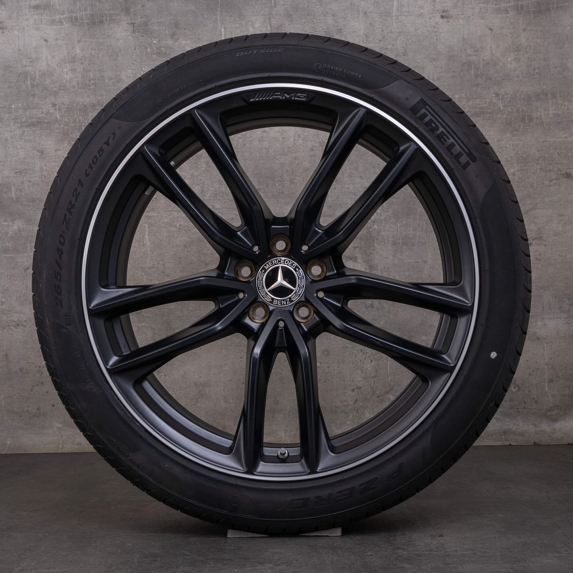 OEM Mercedes Benz GLC 63 & S AMG Rims 21 inch C253 X253 Summer wheels ...