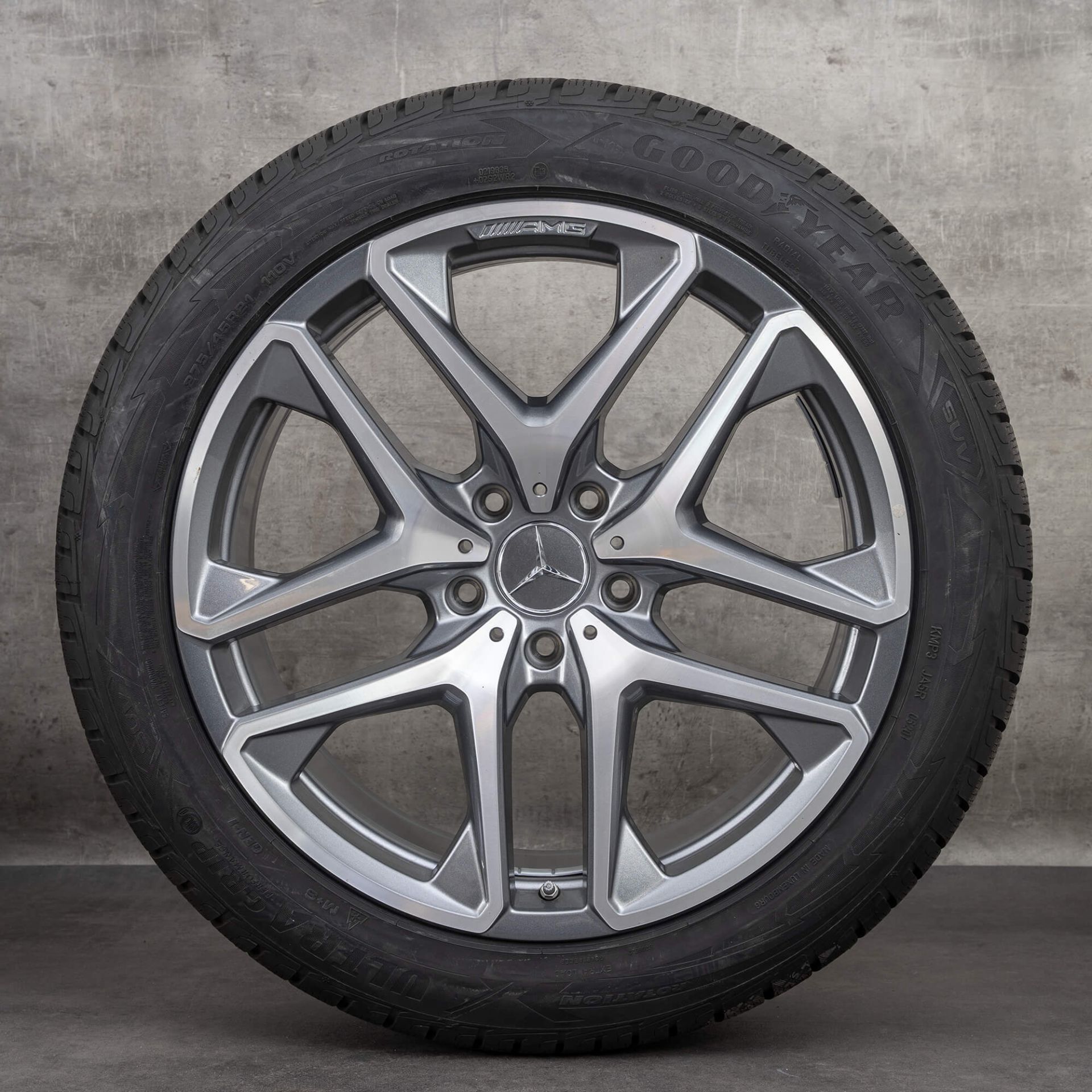 Originale Mercedes Benz G-Klasse G63 AMG vinterhjul 21 tommers W463A ...