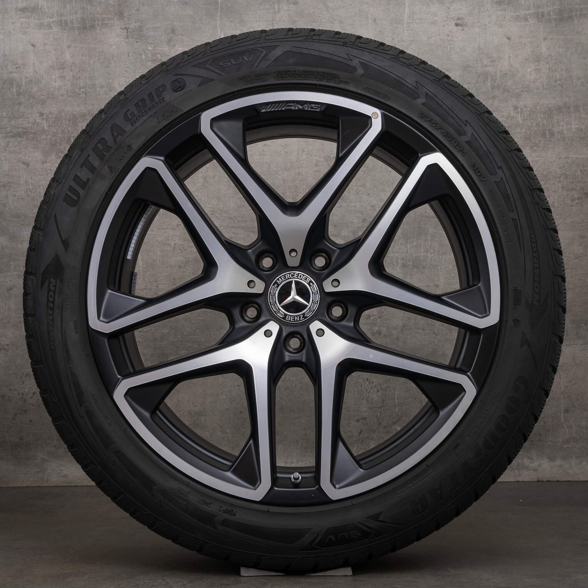 AMG Mercedes Benz G Class W463A G63 winter wheels 21 inch rims tires