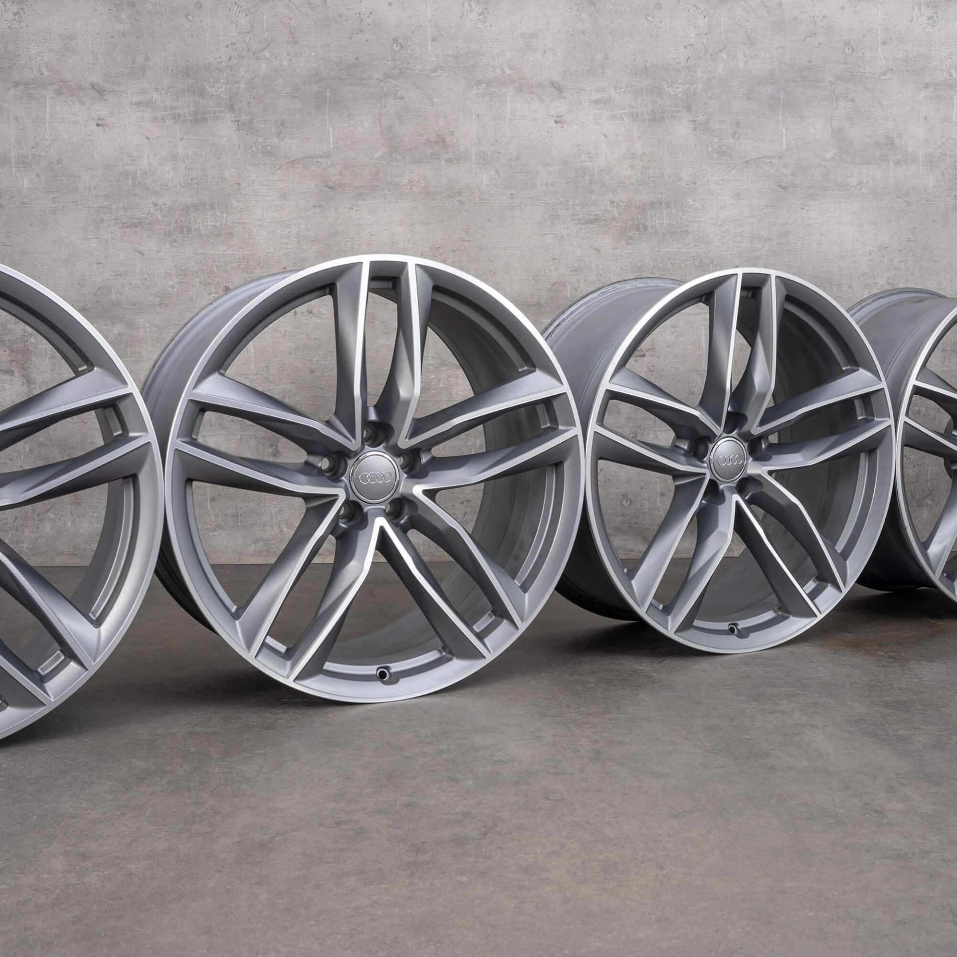 Audi 21 inch rims RS6 4G C7 S line aluminum 4G0601025CF 9.5 x ET25