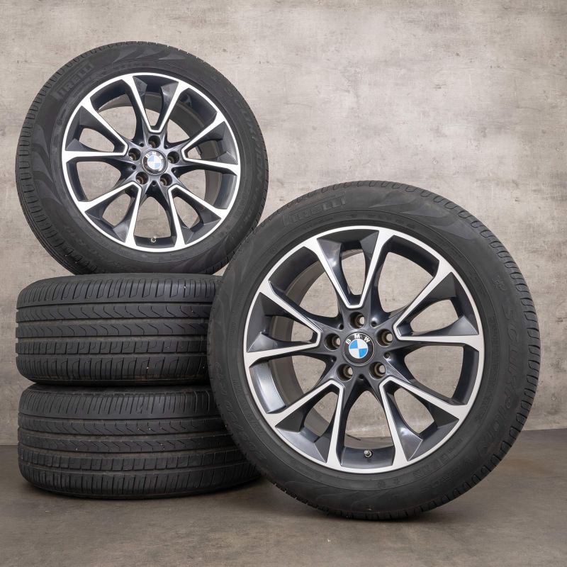 BMW X5 E70 F15 summer wheels tires 19 inch rims styling 449 6853955