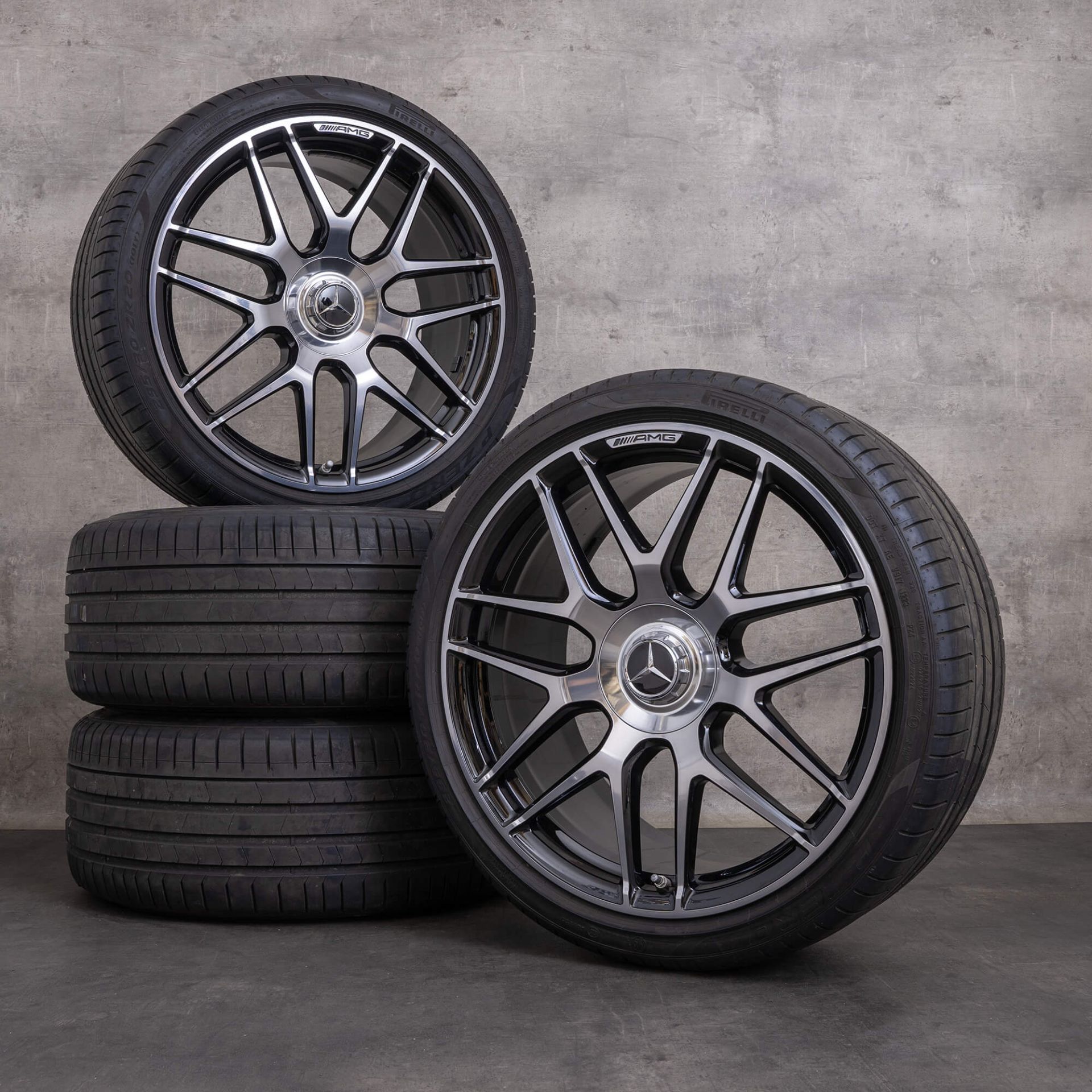 OEM Mercedes Benz E-Class E63 & S AMG Rims 20 inch W213 S213 Summer wheels Edition 1 A2134013000 ...