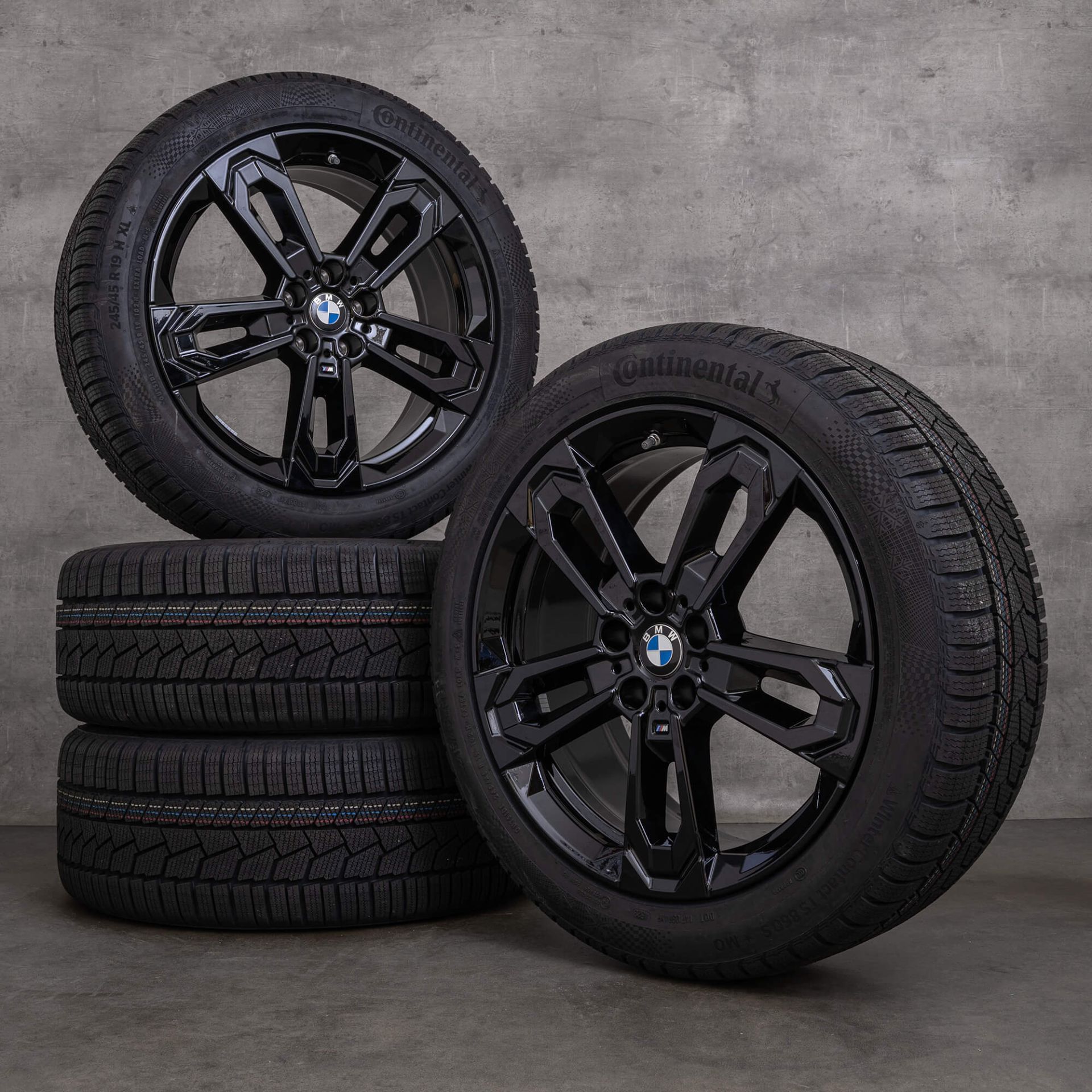 Originale BMW X1 iX1 X2 iX2 fælge 19 tommer U10 U11 med sommerdæk ...