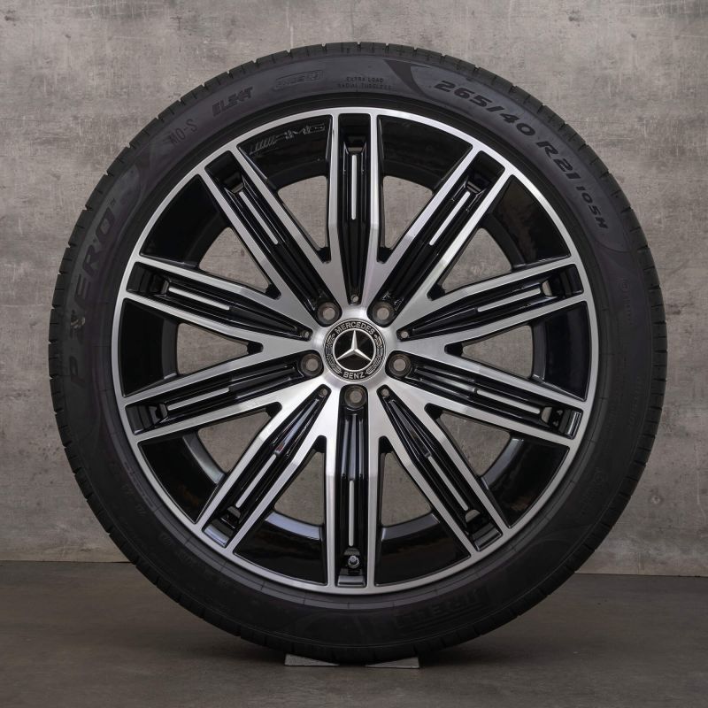 OEM Mercedes Benz EQE AMG rims 21 inch SUV X294 summer wheels ...