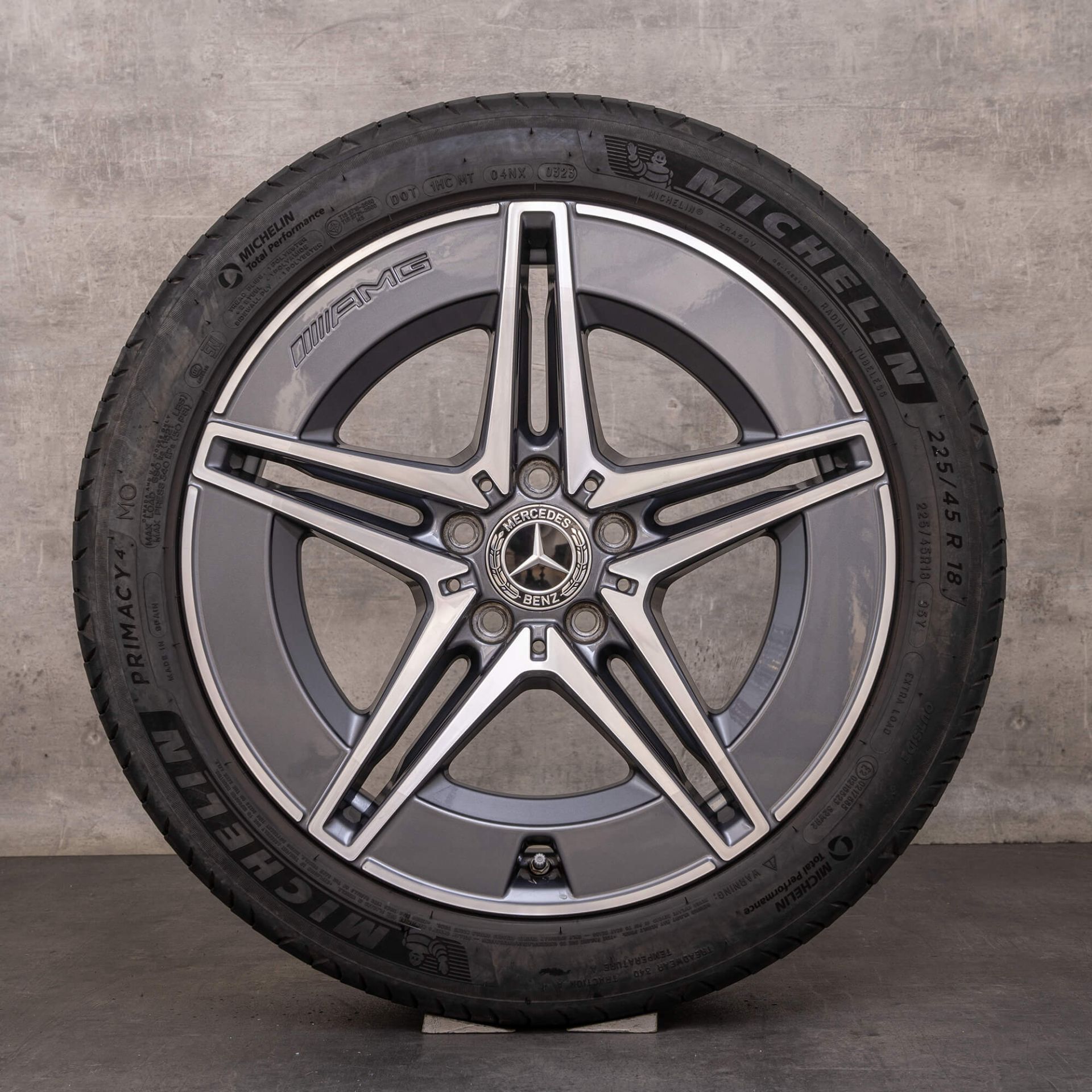 OEM Mercedes Benz C-Class Hybrid snow tire packages 18 inch W206 S206 ...