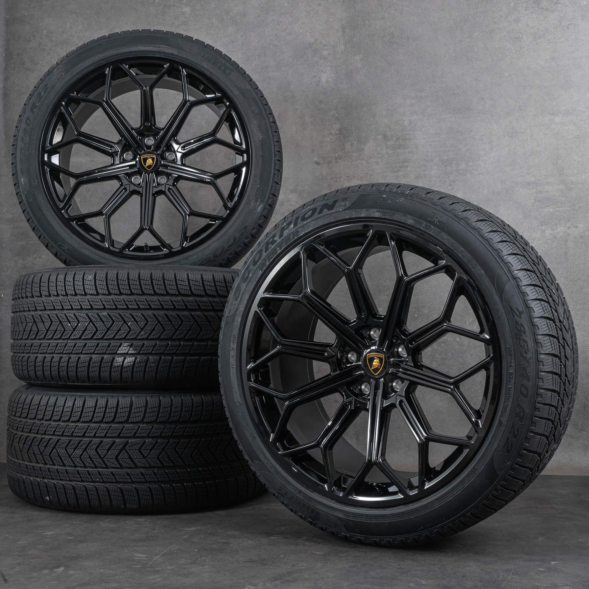 OEM Lamborghini Urus winter tire packages 22 inch rims 4ML601025R ...