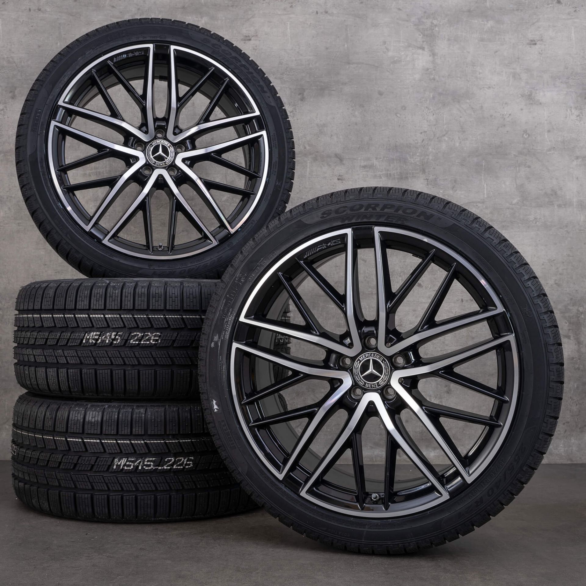 OEM Mercedes Benz GLC 43 AMG winter wheels 21 inch C253 X253 rims ...
