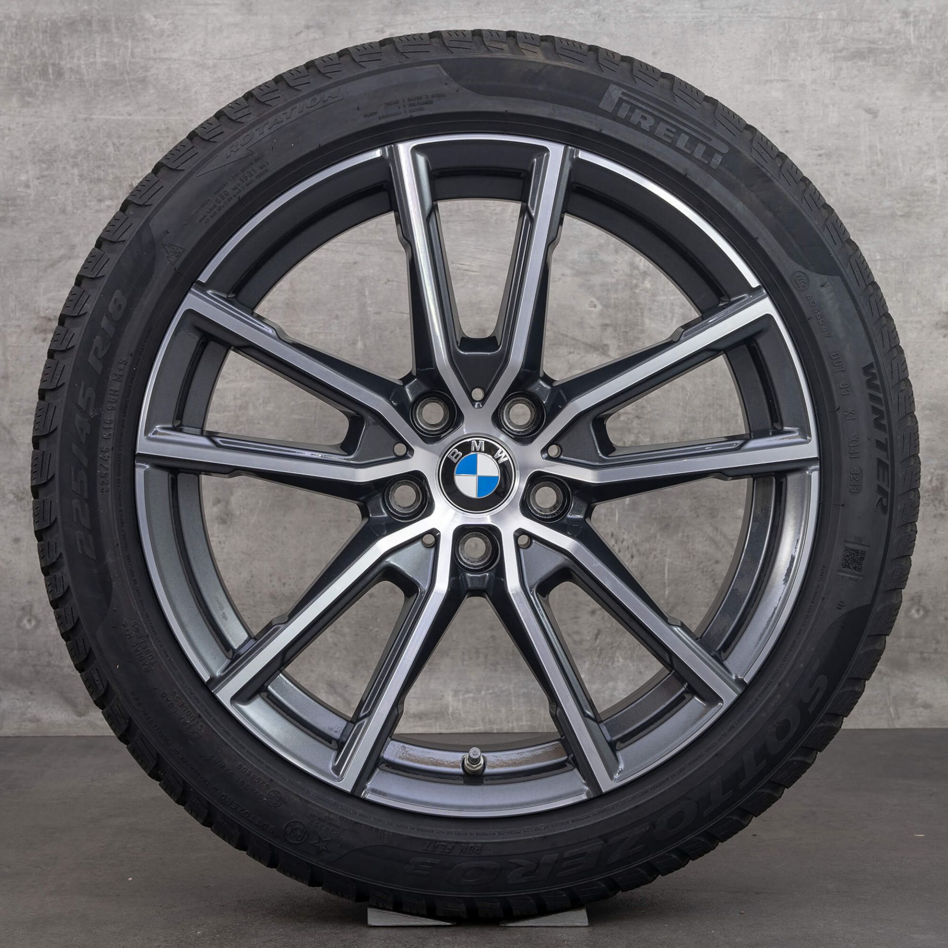 BMW 3 series 18 inch rims G20 G21 winter tires wheels styling 780 6883522