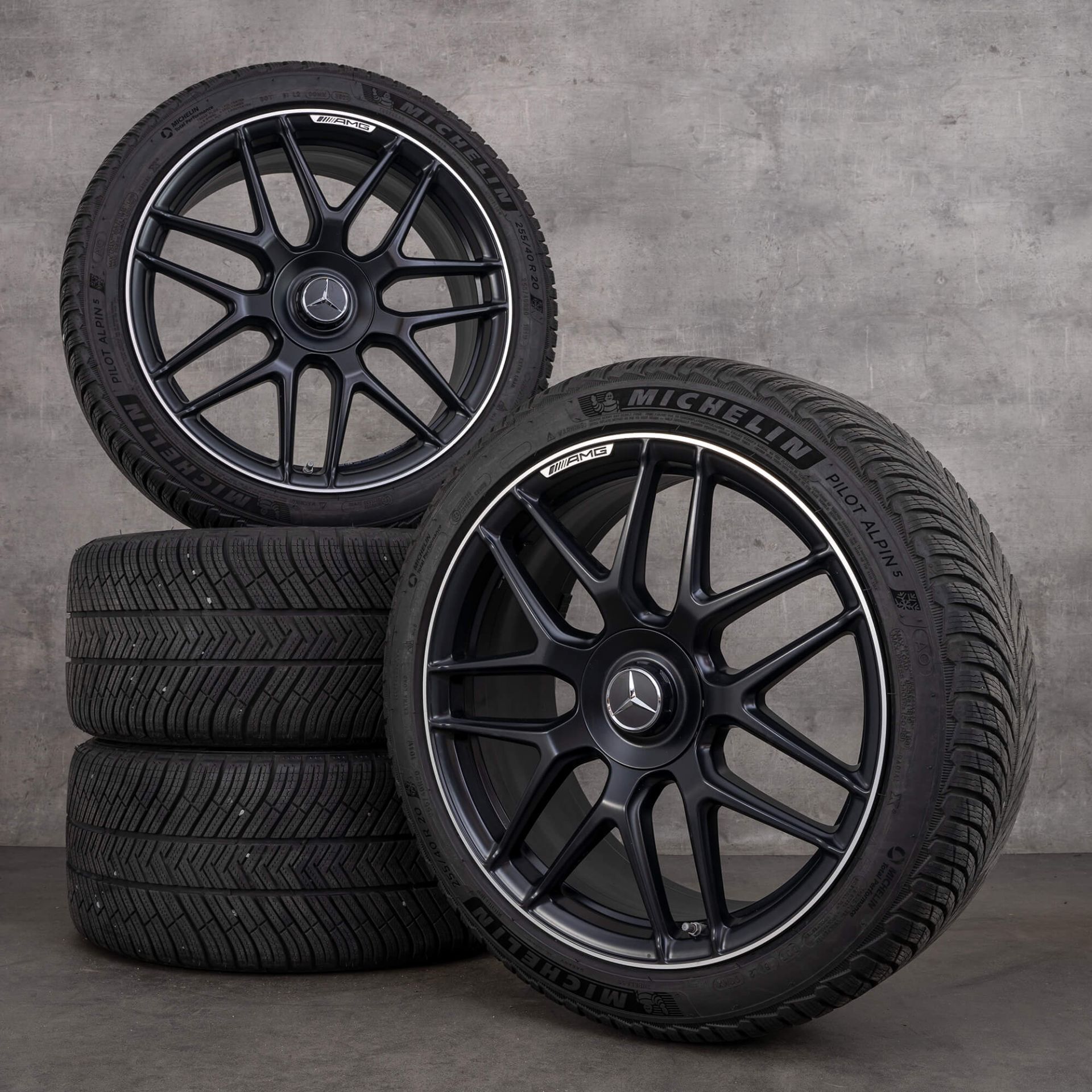 AMG 20 inch Mercedes winter wheels S63 S65 W222 rims A2224014200 ...