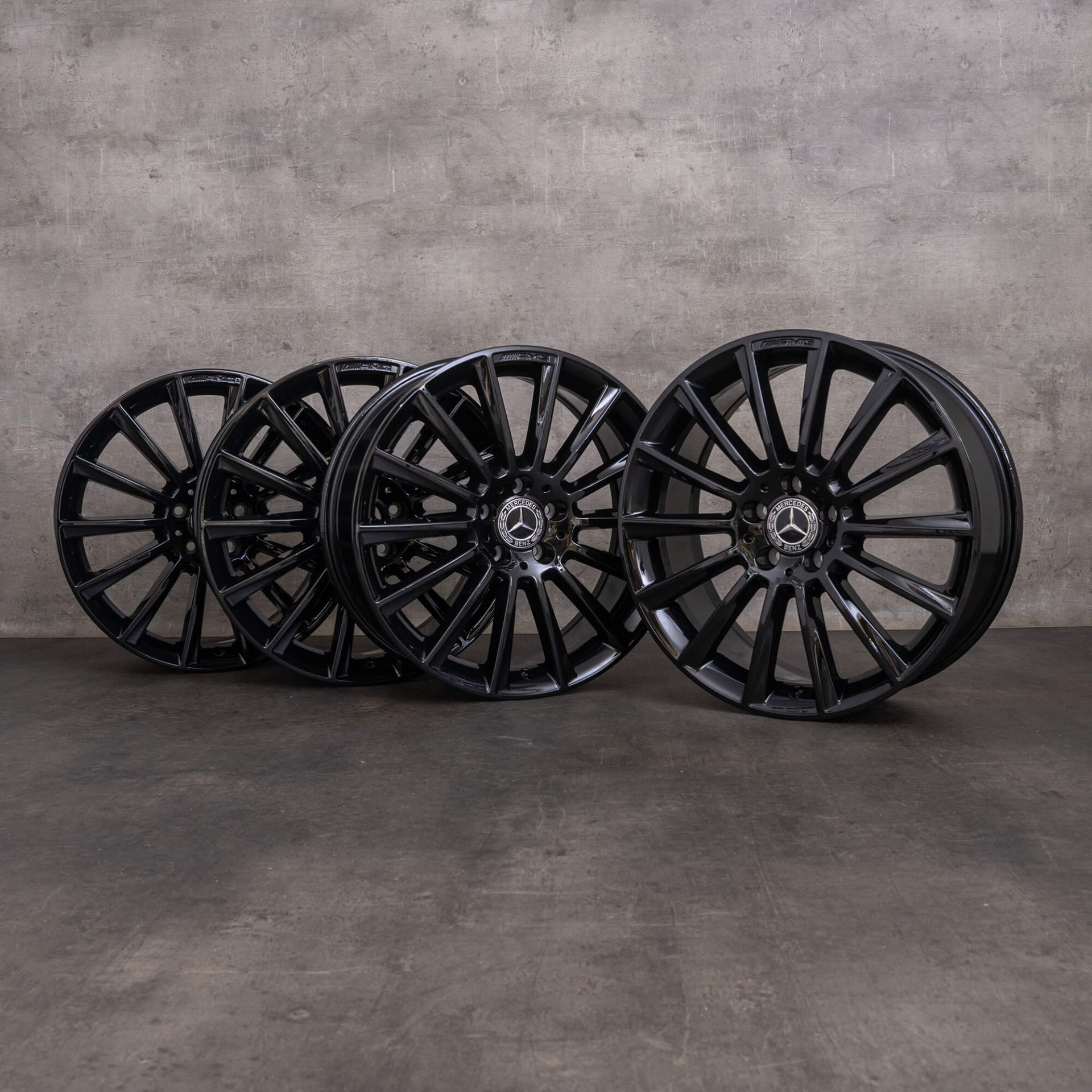 OEM Mercedes Benz C-Class AMG Rims 19 inch W205 S205 C205 A205 ...