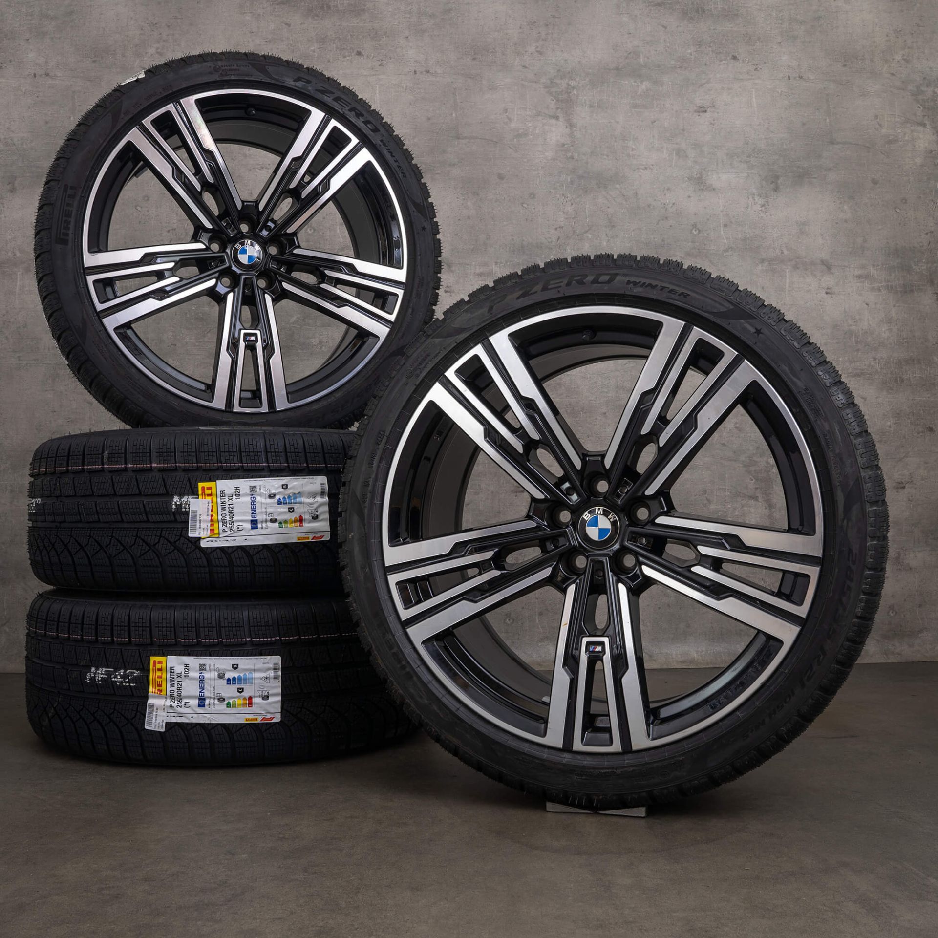 Originali BMW Serie 7 i7 X3 cerchi con gomme invernali 21 pollici G70 ...