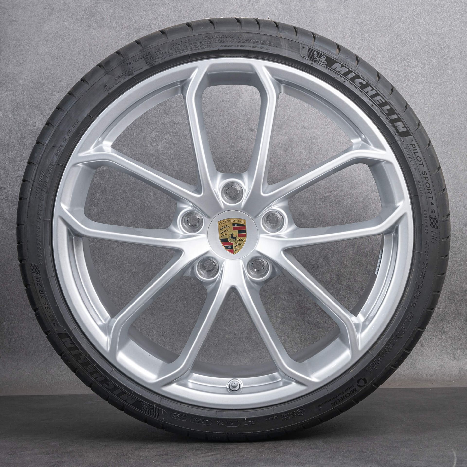 OEM Porsche Boxster Cayman 718 snow tire packages 20 inch 982 GT4 Rims ...