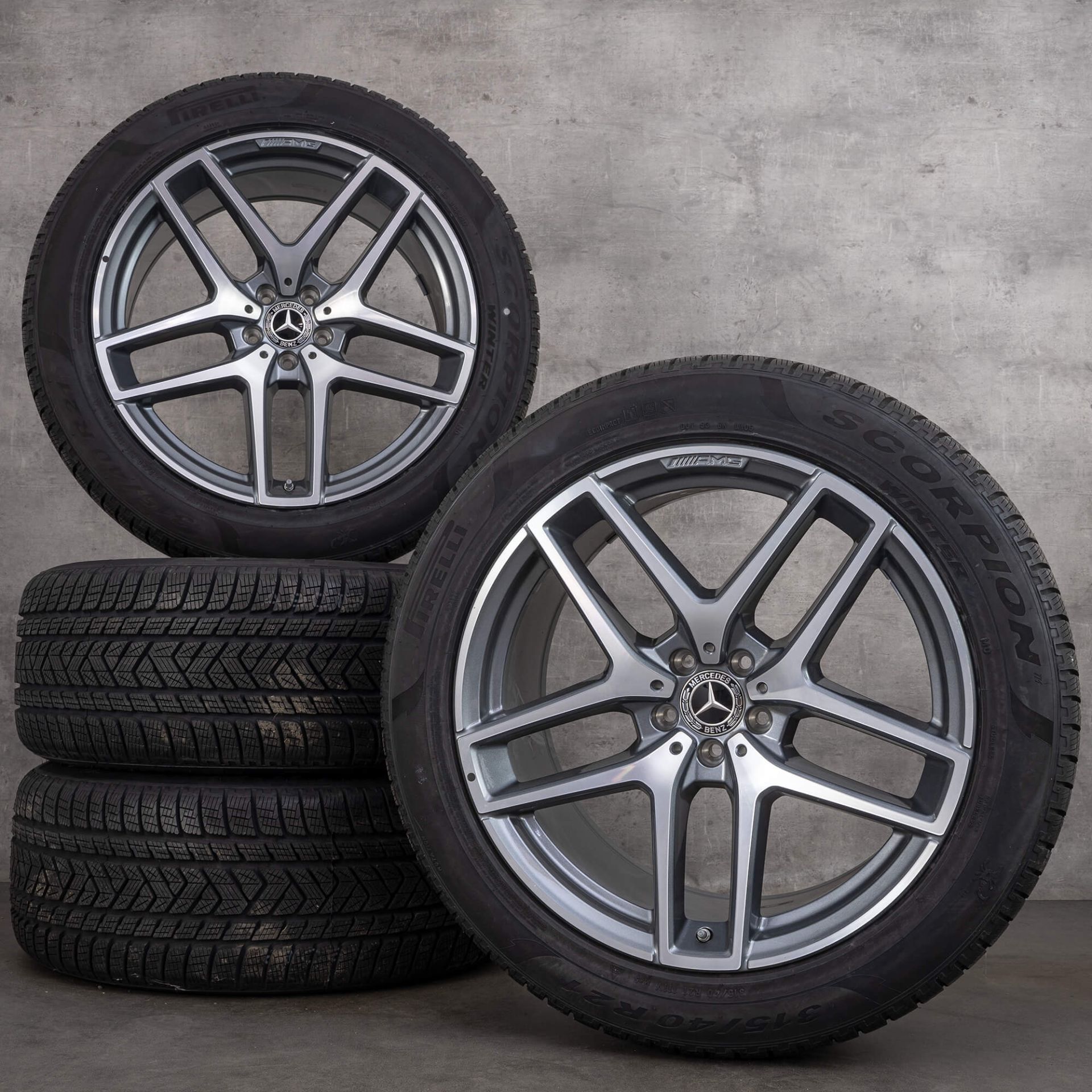 AMG Mercedes GLE C292 Coupe 21 inch rims winter tires wheels