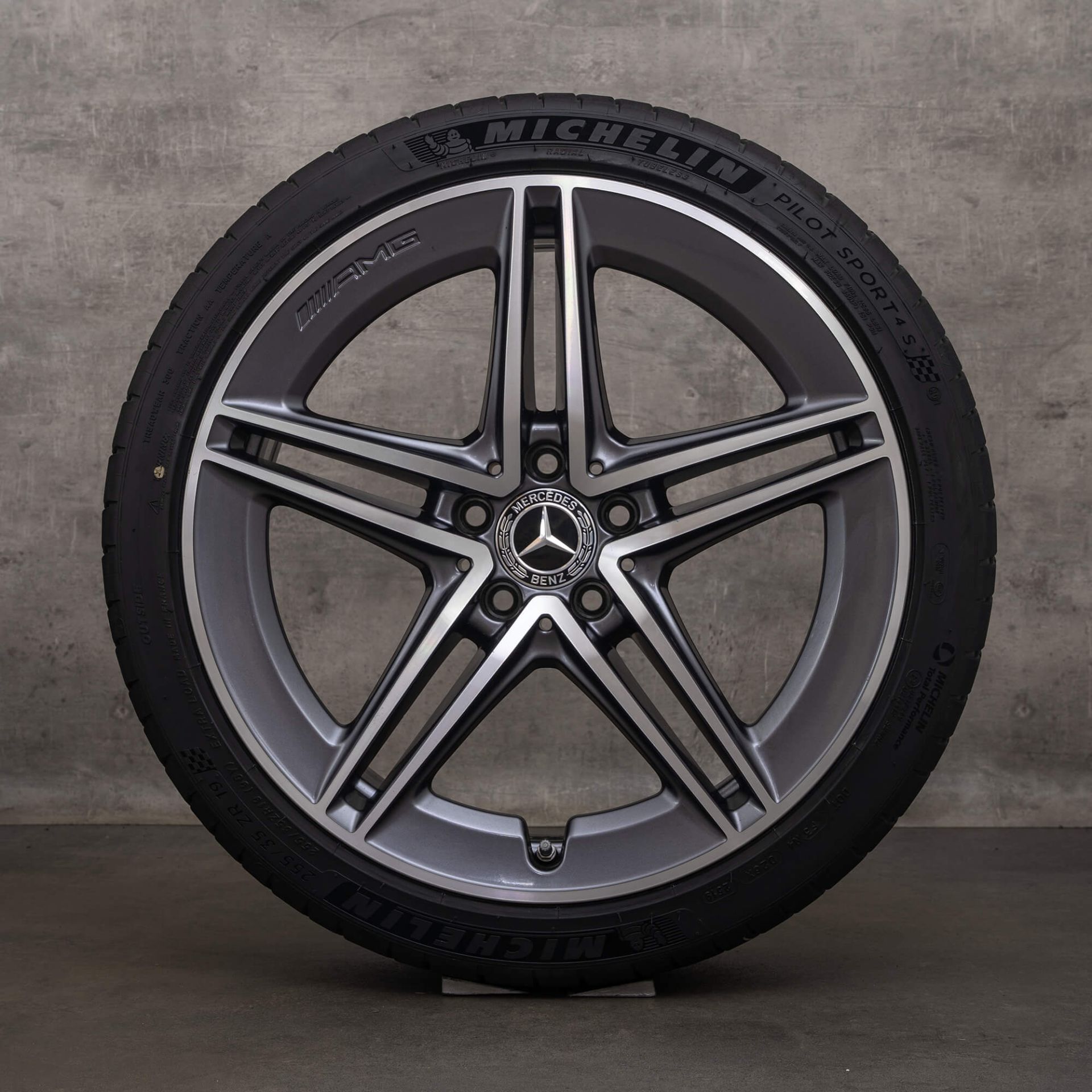 Original Mercedes Benz CLA AMG 45 Winterräder 19 Zoll C118 X118 Felgen ...