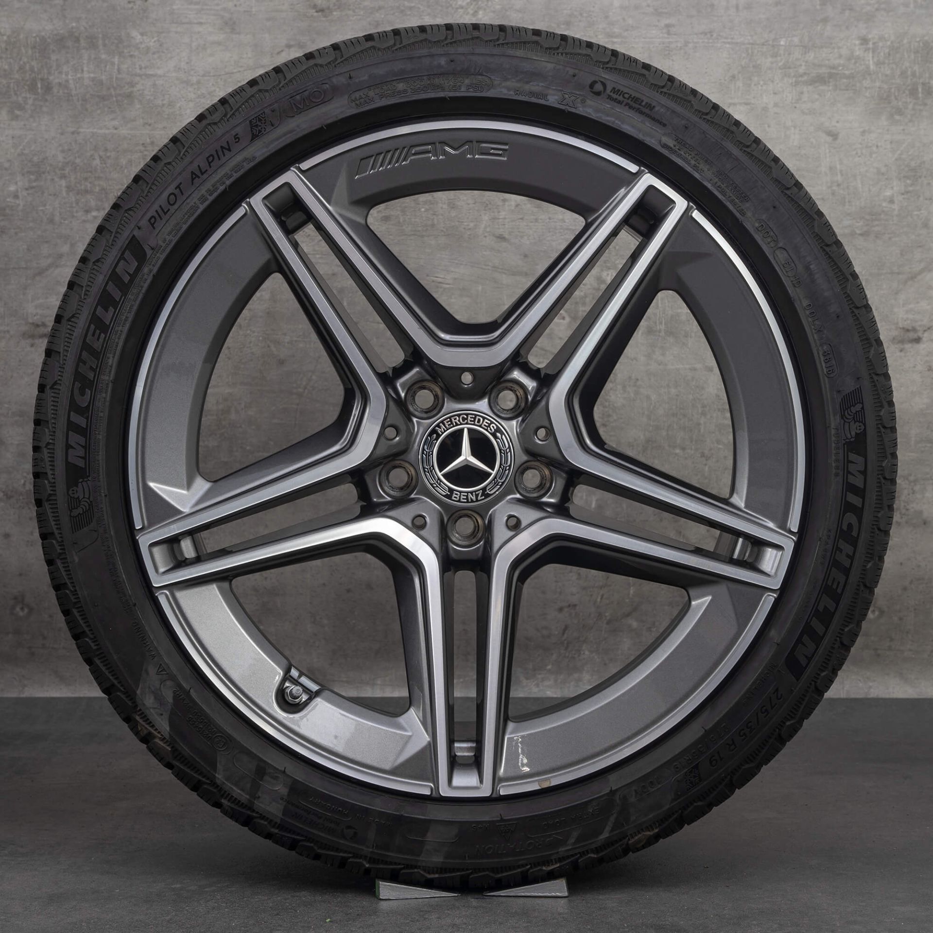 AMG 19 inch Mercedes Benz rims CLS 53 C257 W257 winter tires winter wheels