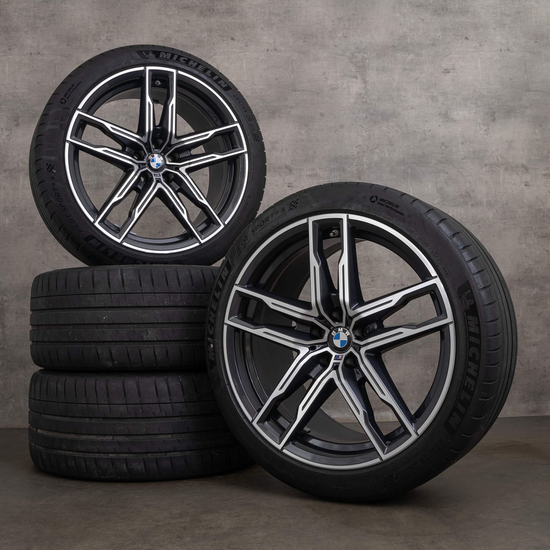 OEM BMW M5 M8 rims 20 inch F90 F91 F92 F93 summer wheels 810 M 8089562 ...