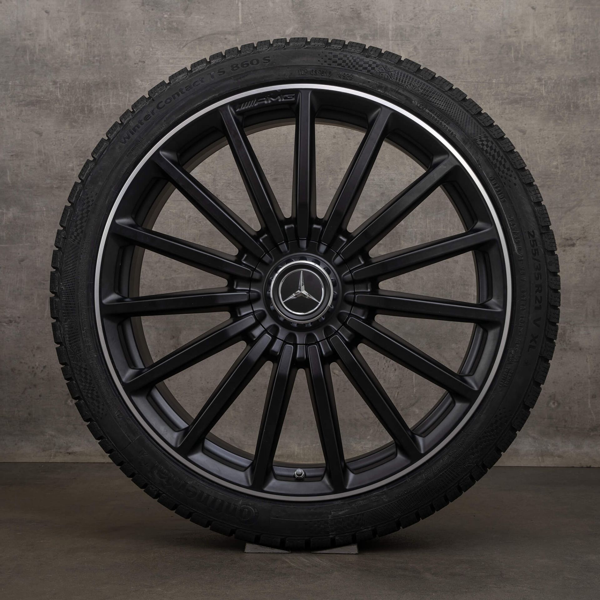 Jantes e pneus inverno originais Mercedes Benz GLA GLB 35 45 AMG 21 ...