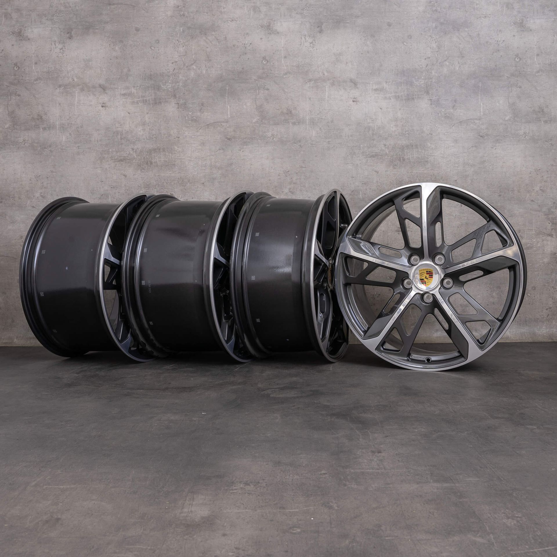 OEM Porsche Taycan rims 21 inch 9J1 Turbo & S 4S Cross Turismo GTS ...