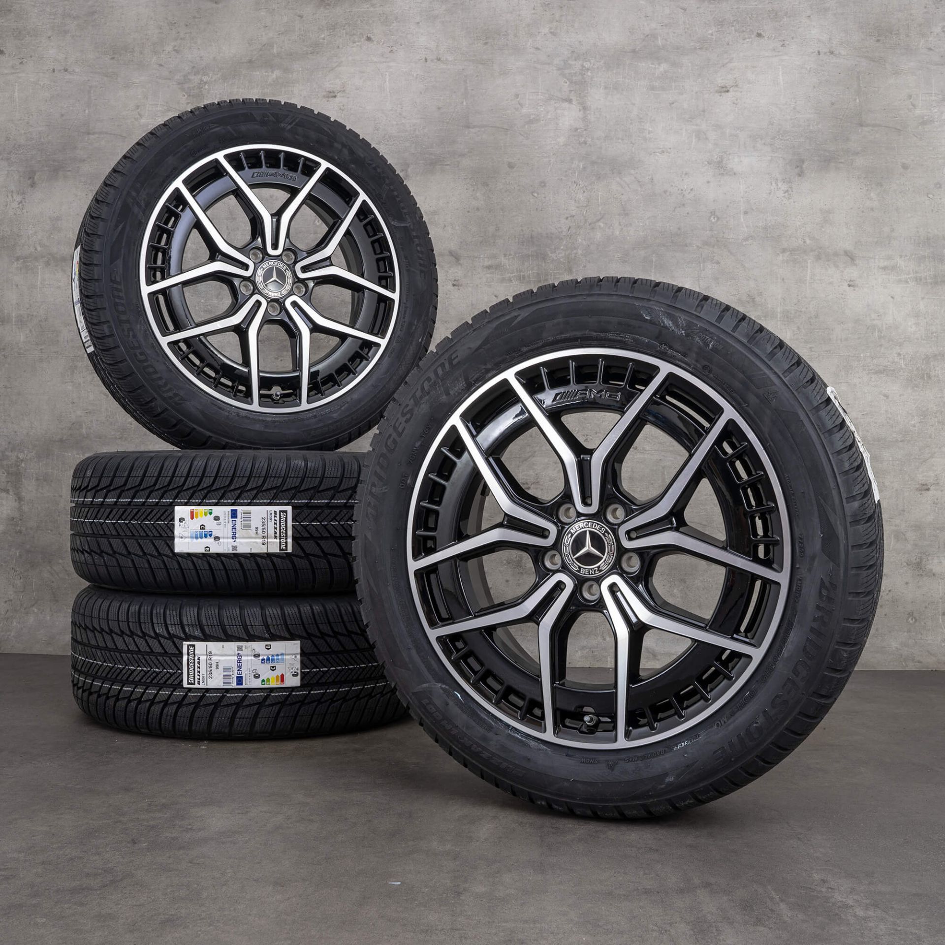AMG Mercedes EQA H243 EQB X243 winter wheels 19 inch rims A2434010500 NEW